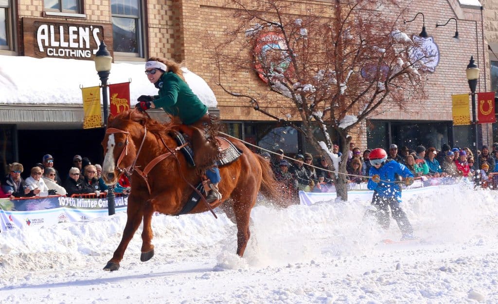 Saddle up and ski: Photos from Saturday’s 107th Winter Carnival Street ...