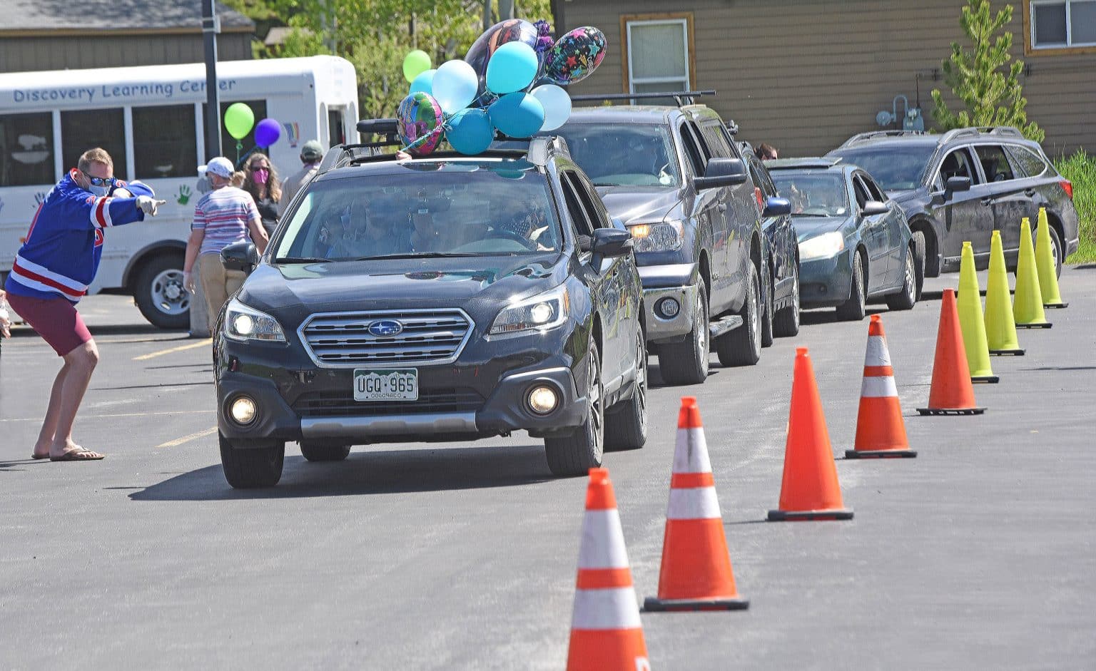 Photos: Discovery Learning Center students celebrate with drive-by ...