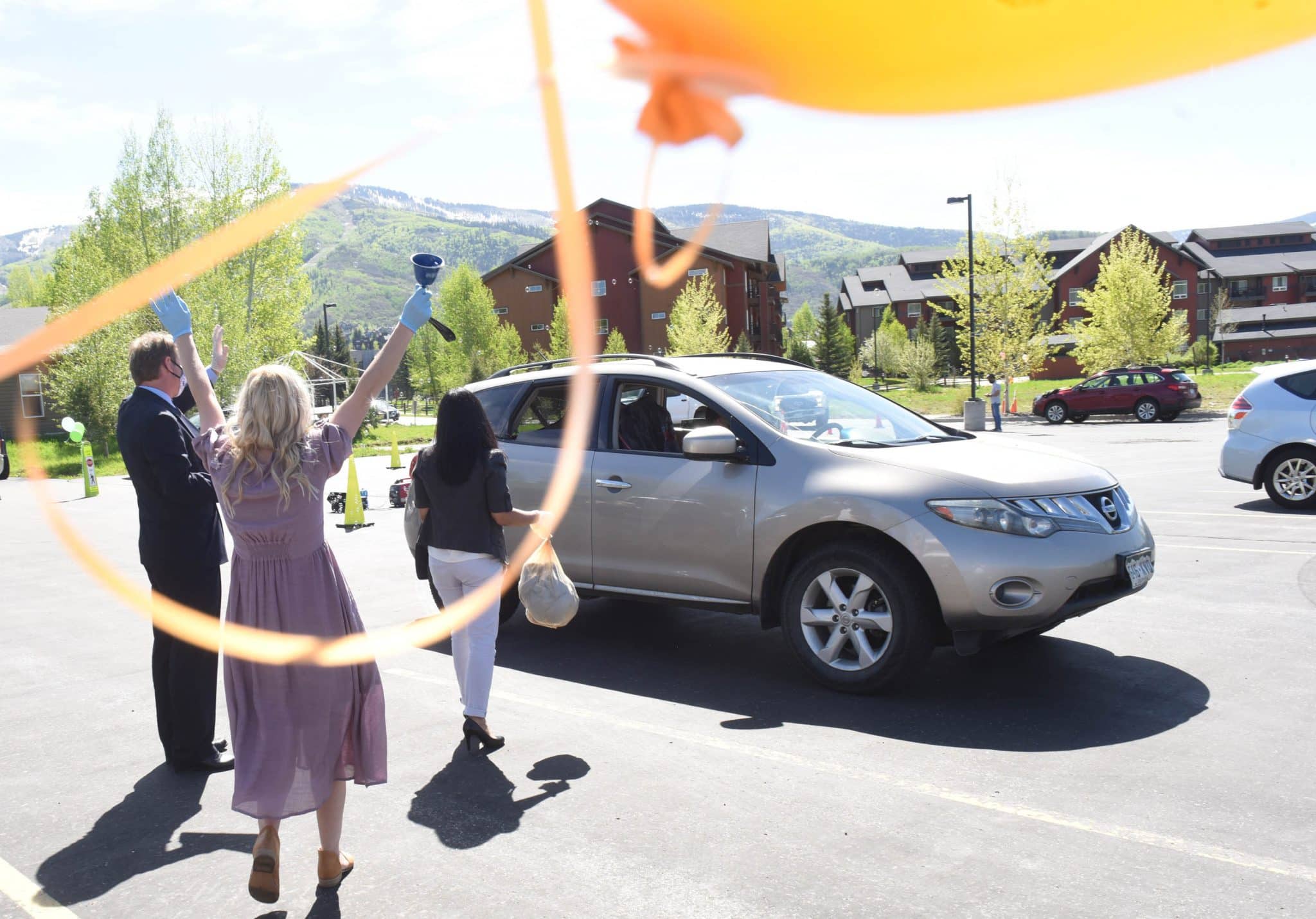 Photos: Discovery Learning Center students celebrate with drive-by ...