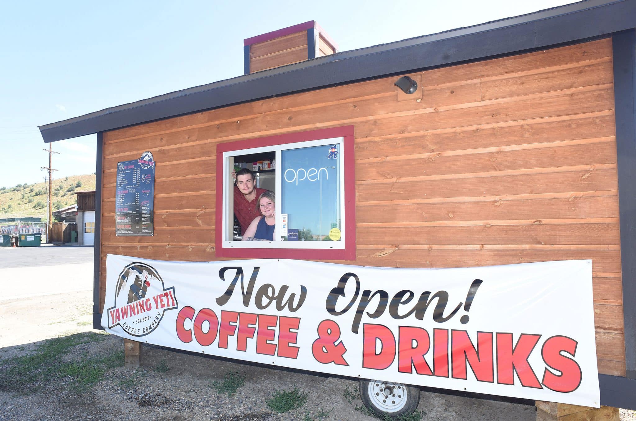 Yawning Yeti offers drive-thru gourmet coffee on Steamboat’s west side ...