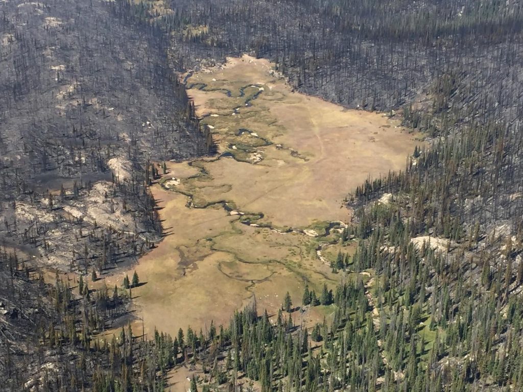 Middle Fork Fire seeing increased activity, reaching natural barriers ...