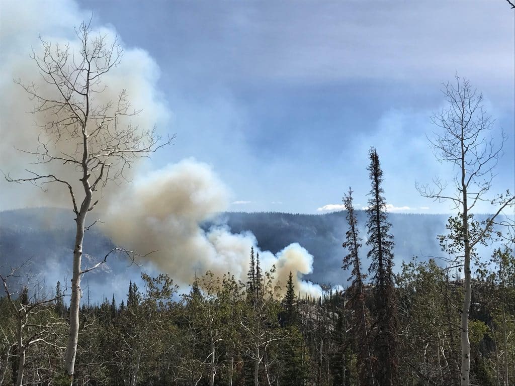 Middle Fork Fire seeing increased activity, reaching natural barriers ...