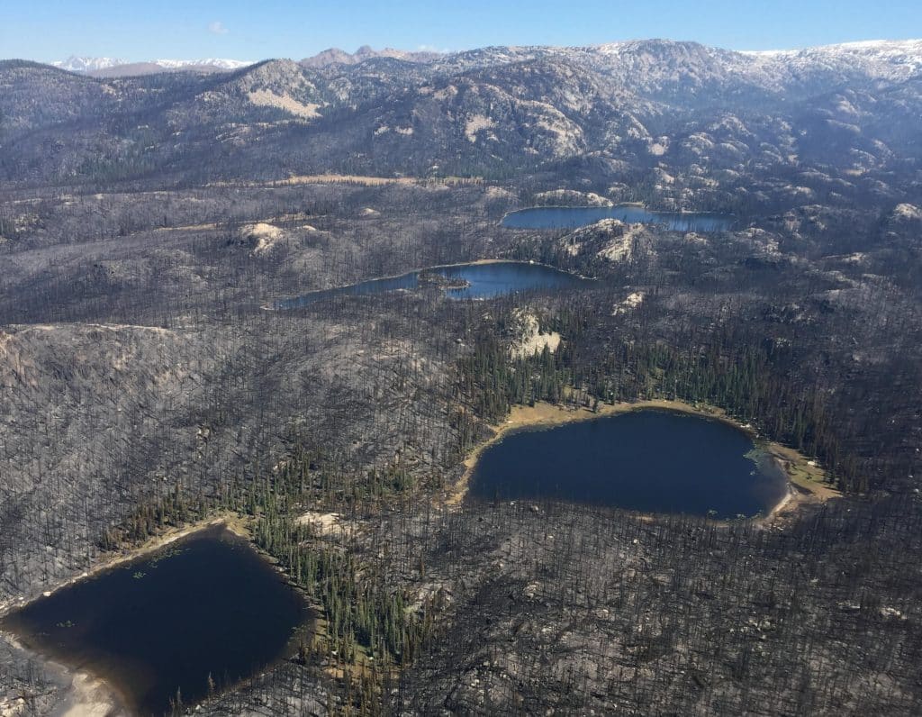 Updated aerial mapping shows Middle Fork Fire to be over 4,000 acres ...