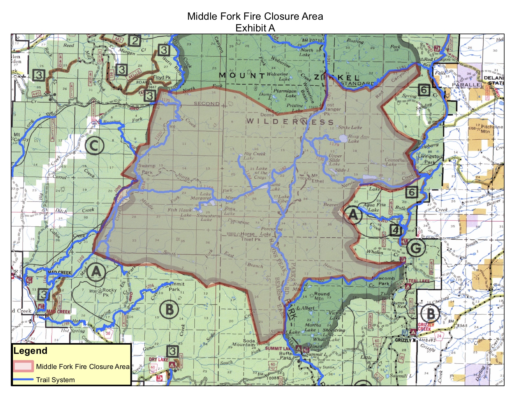 Wildfire update: Middle Fork Fire forces area closure | SteamboatToday.com