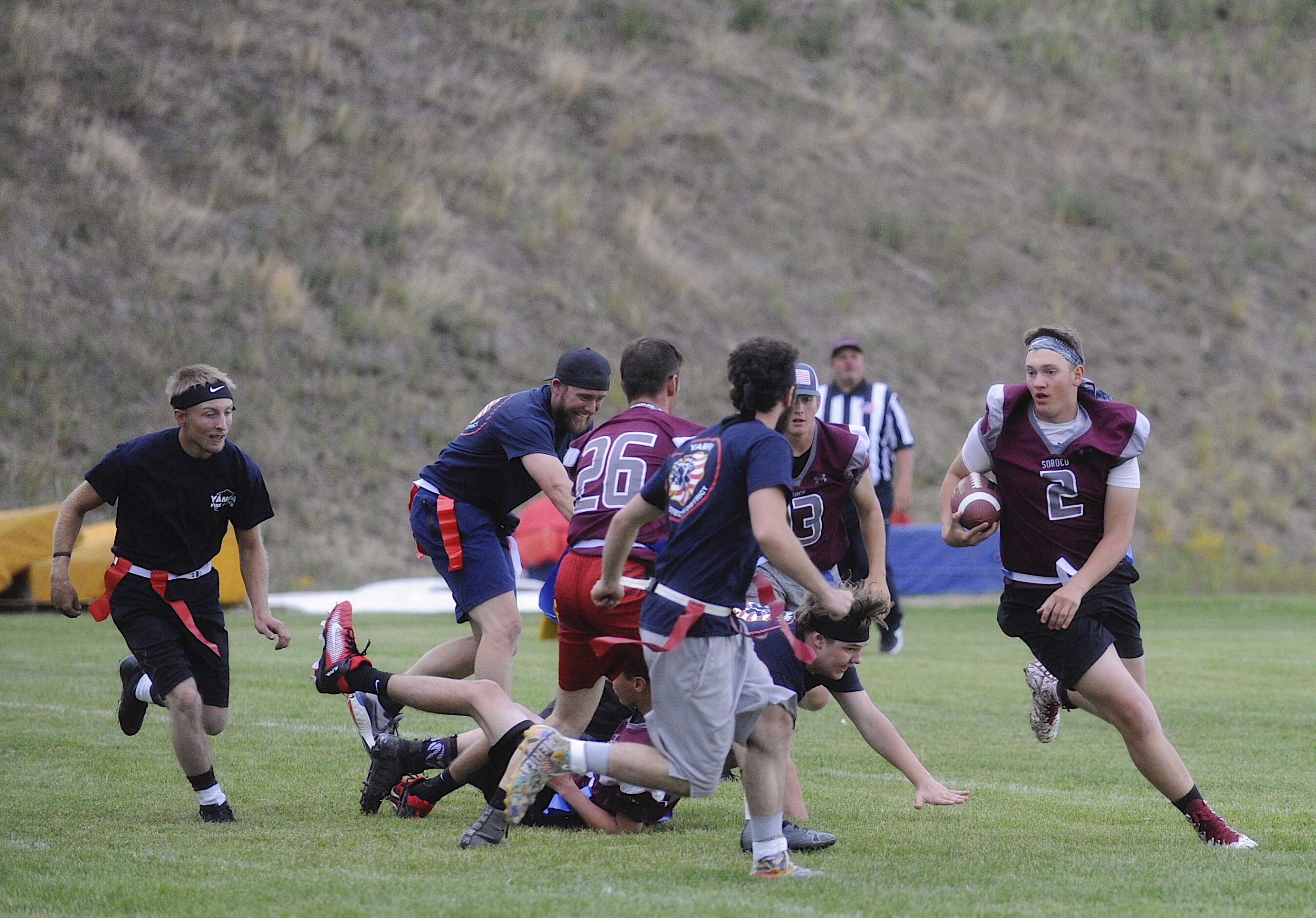 PHOTOS: Soroco football team vs. area firefighters | SteamboatToday.com