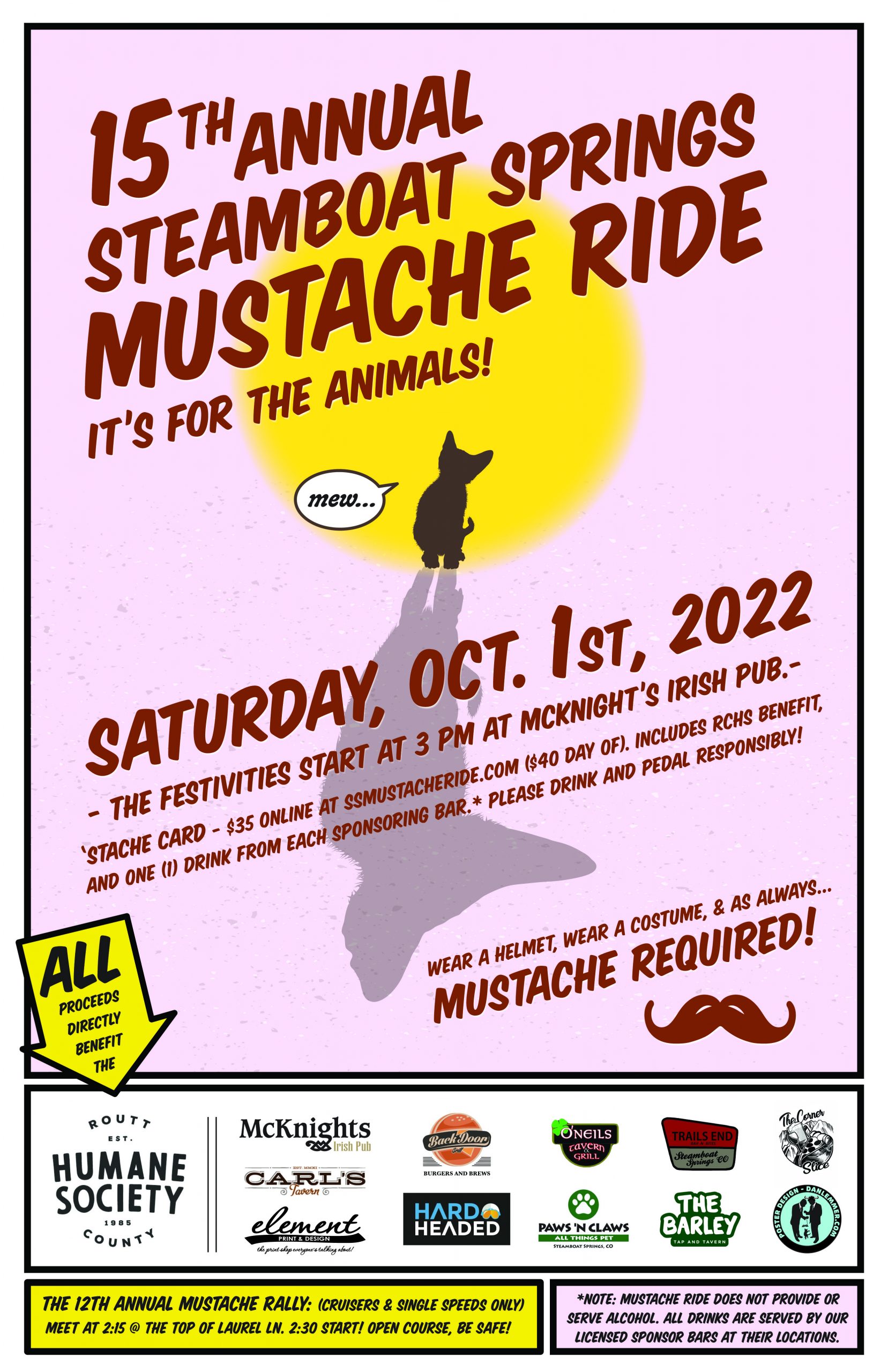Riding in style: Steamboat’s 15th annual Mustache Ride kicks off at ...