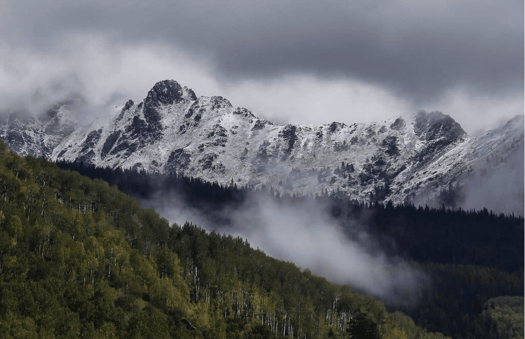 First snowfall for Colorado high country whets winter appetite ...