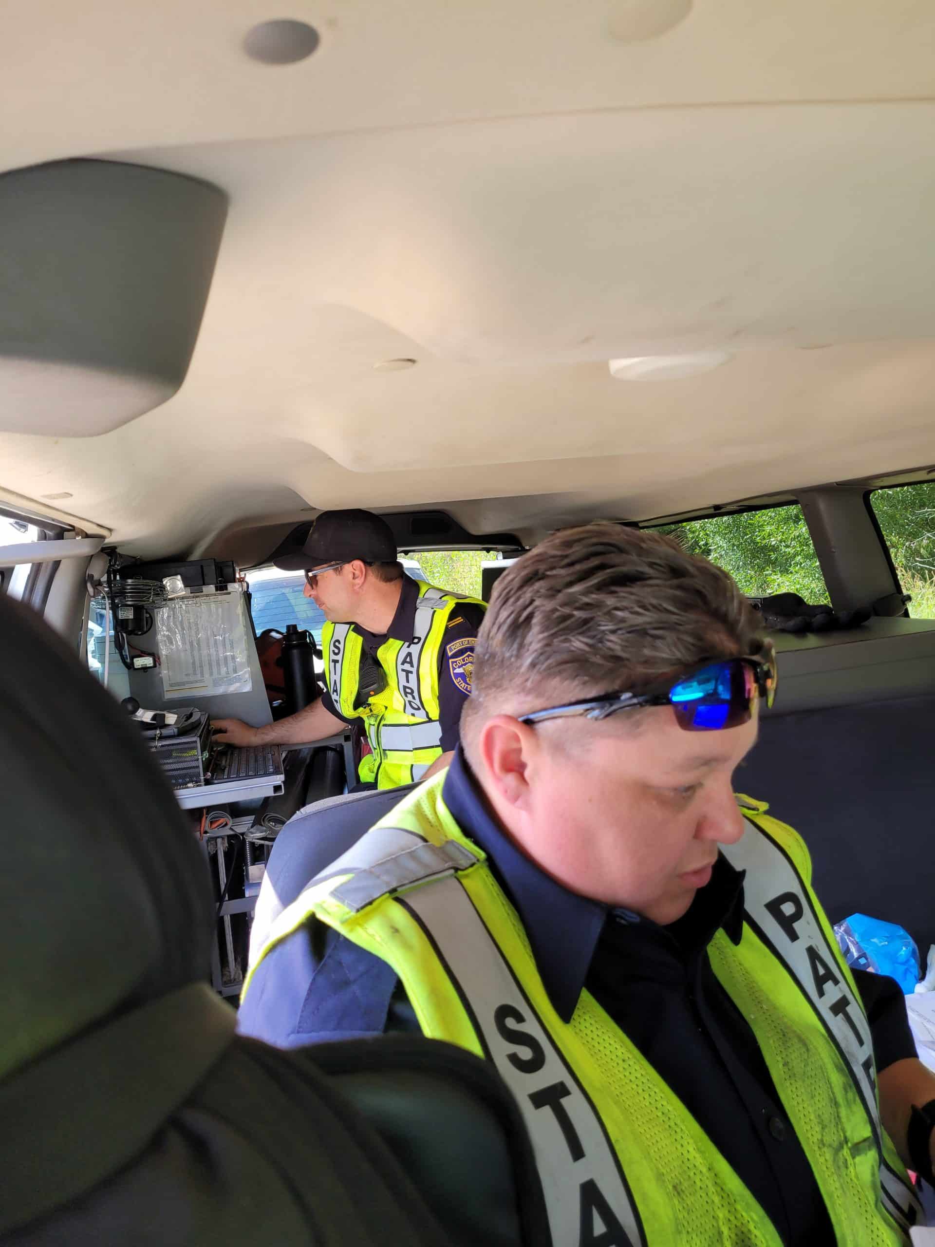 State Patrol mobile units check commercial vehicles for safety ...