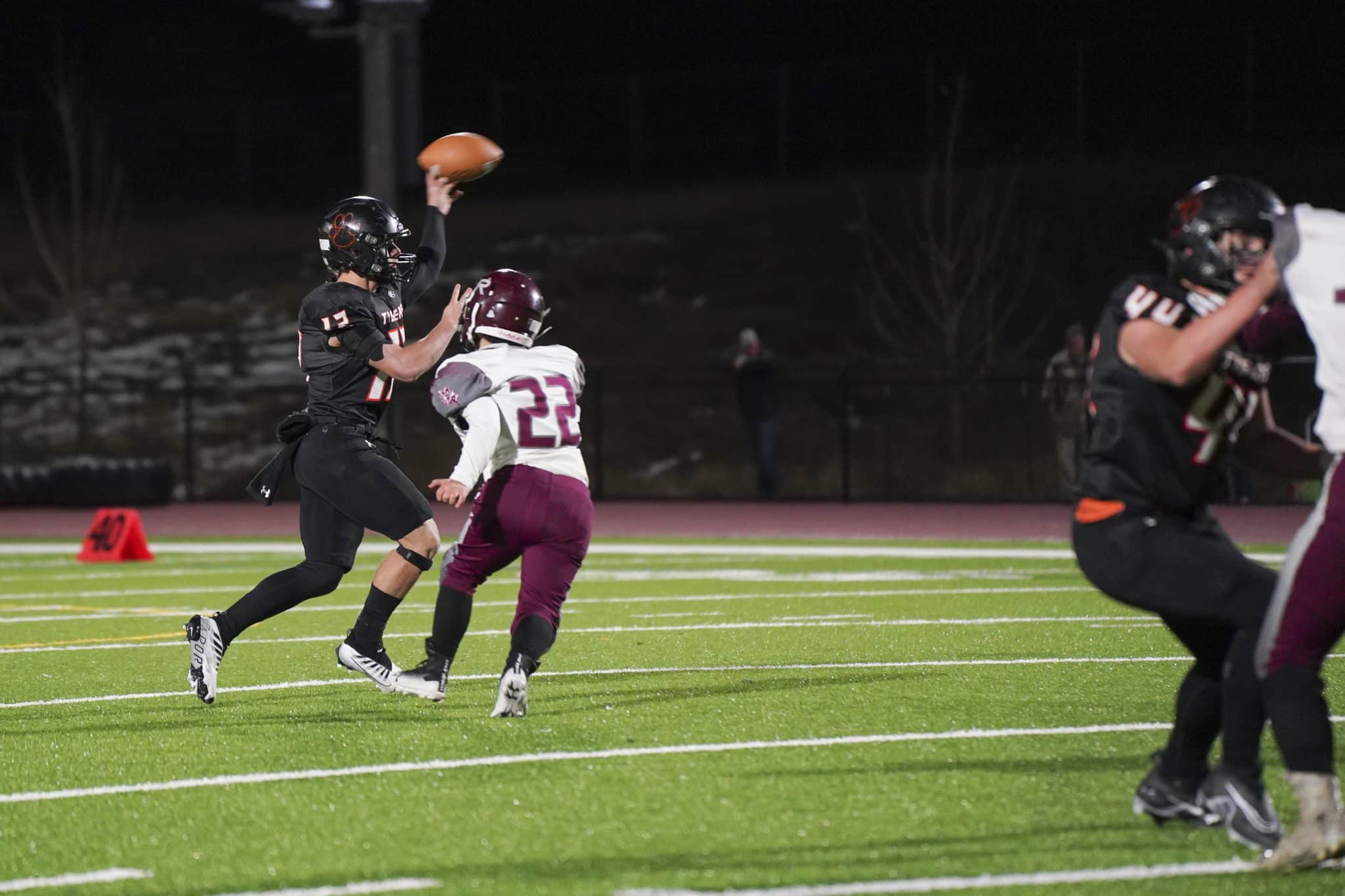 Photos: Hayden handles Soroco in last football game of regular season ...