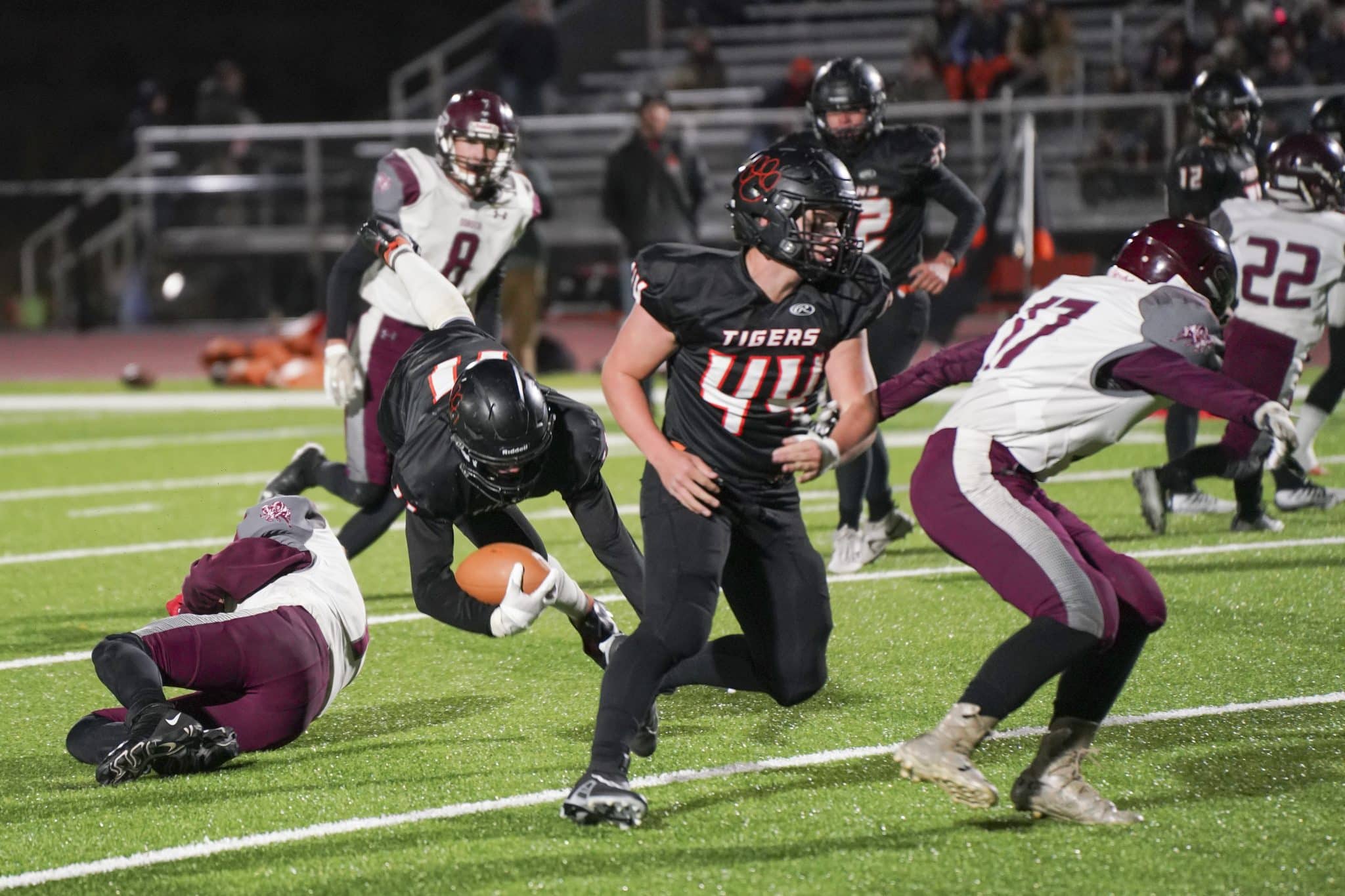 Photos: Hayden handles Soroco in last football game of regular season ...