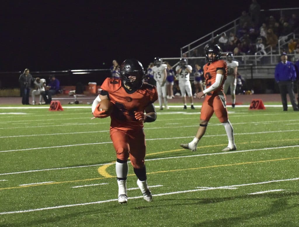 Hayden football battles injury, falls to Simla in state playoffs ...