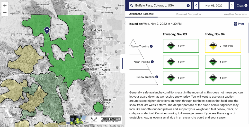 With a new, dynamic system, Colorado Avalanche Information Center ...