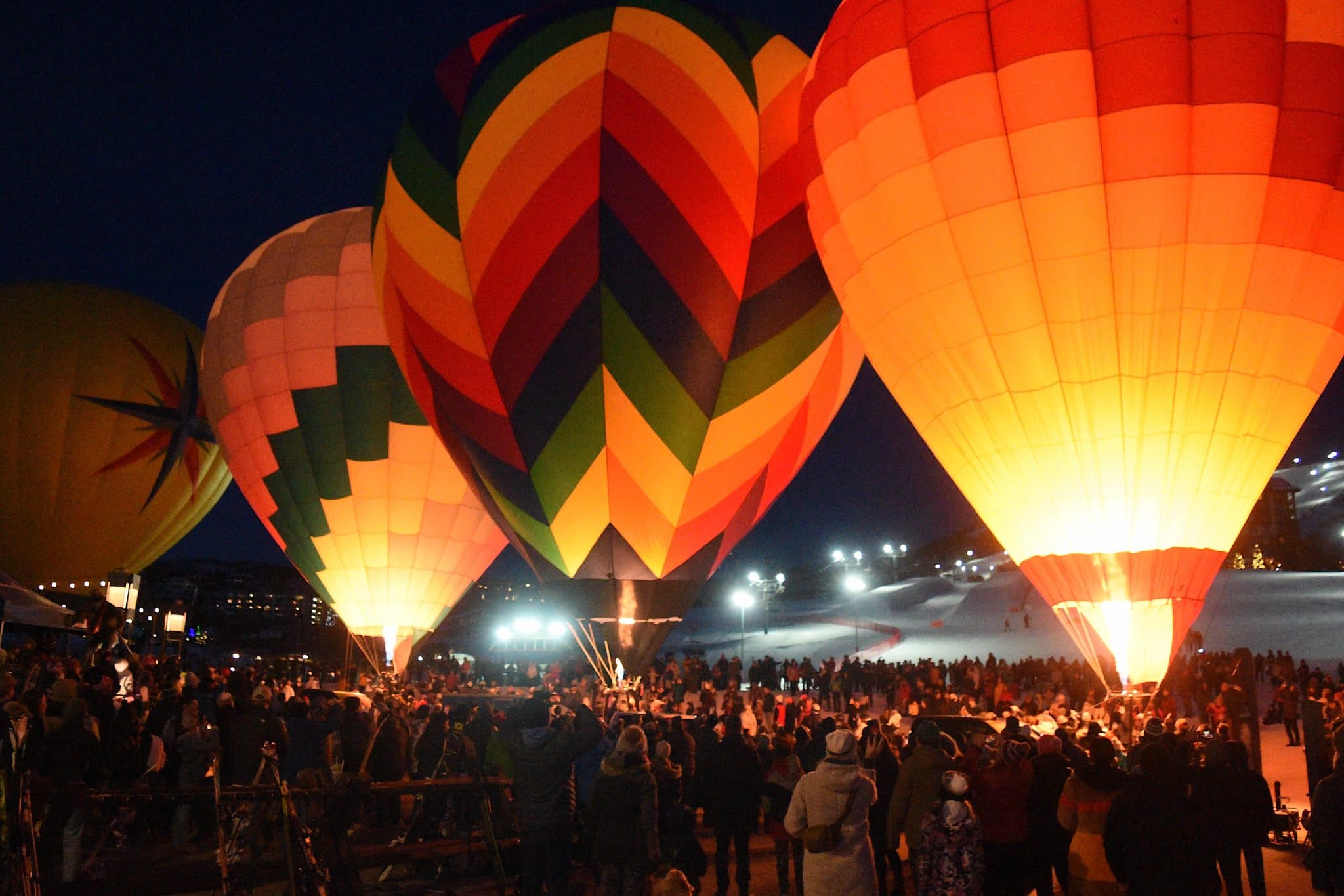 PHOTOS: Hot air balloons and fireworks illuminate Steamboat Resort ...