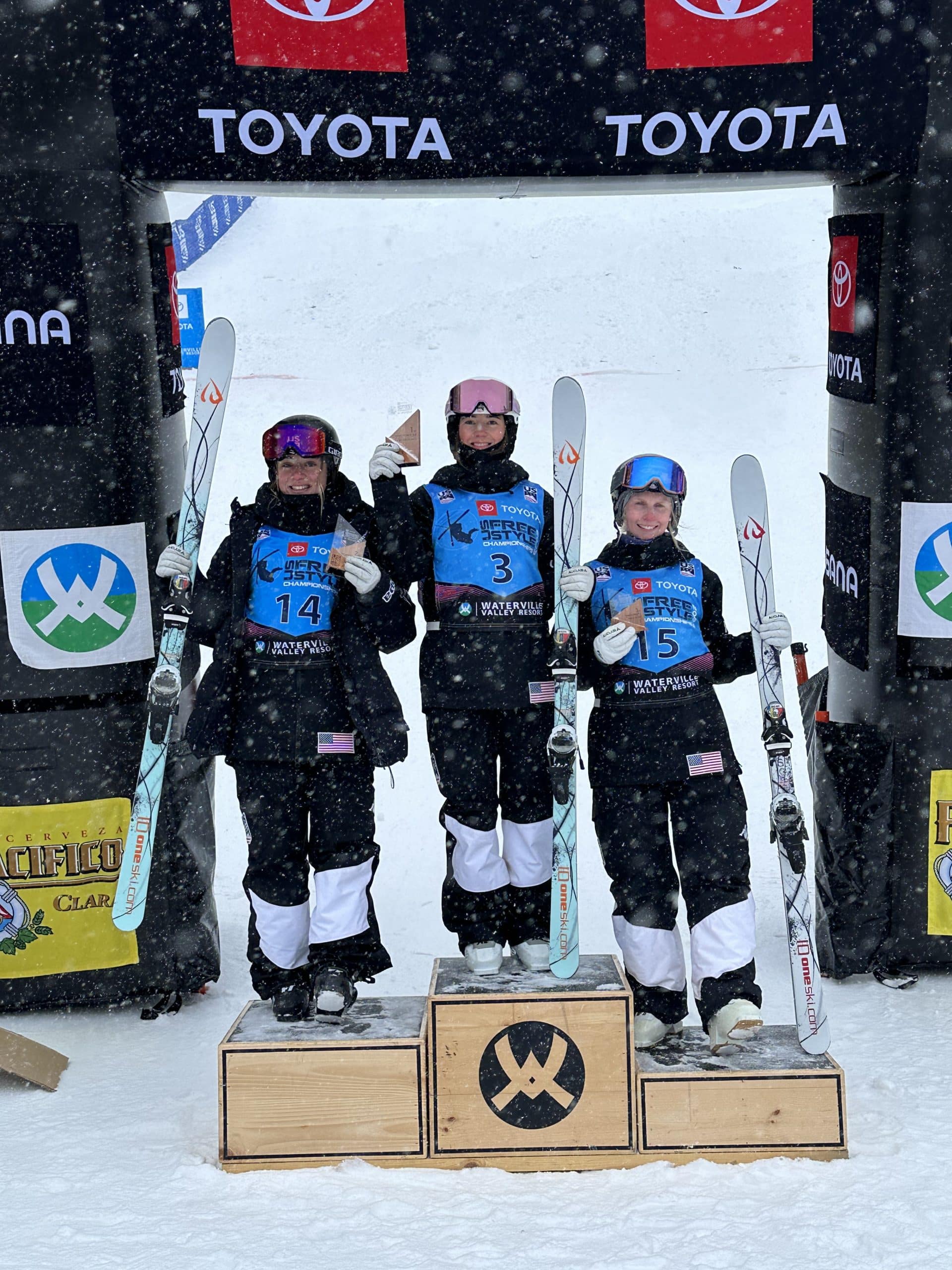 Kauf, Giaccio each earn fifth moguls World Cup podium this season ...