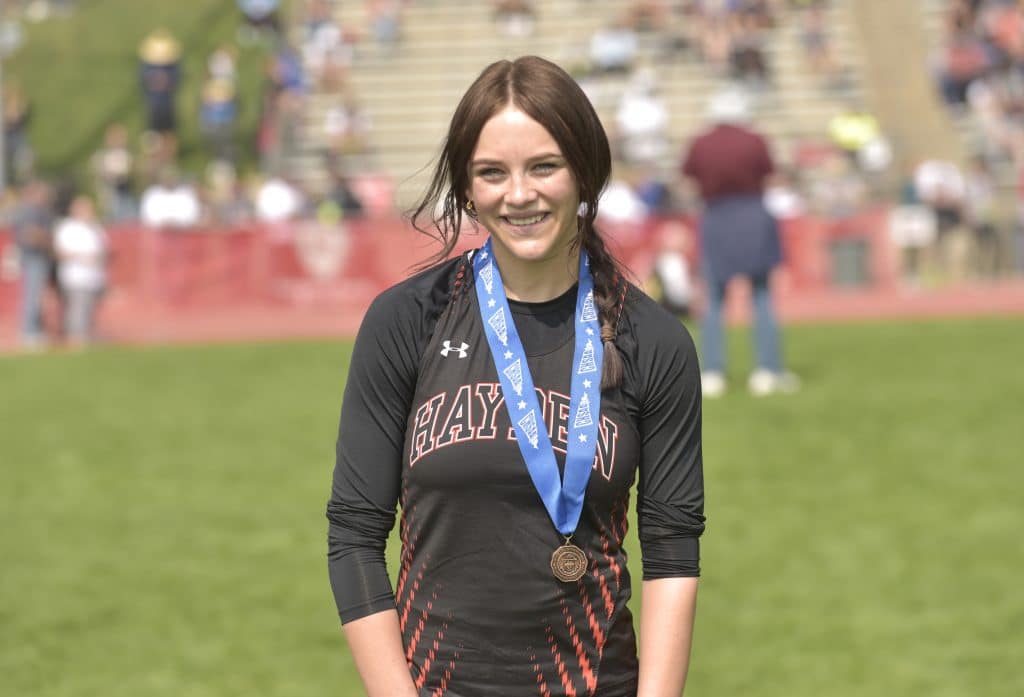 Hayden’s Counts hurdles her way to bronze at state | SteamboatToday.com