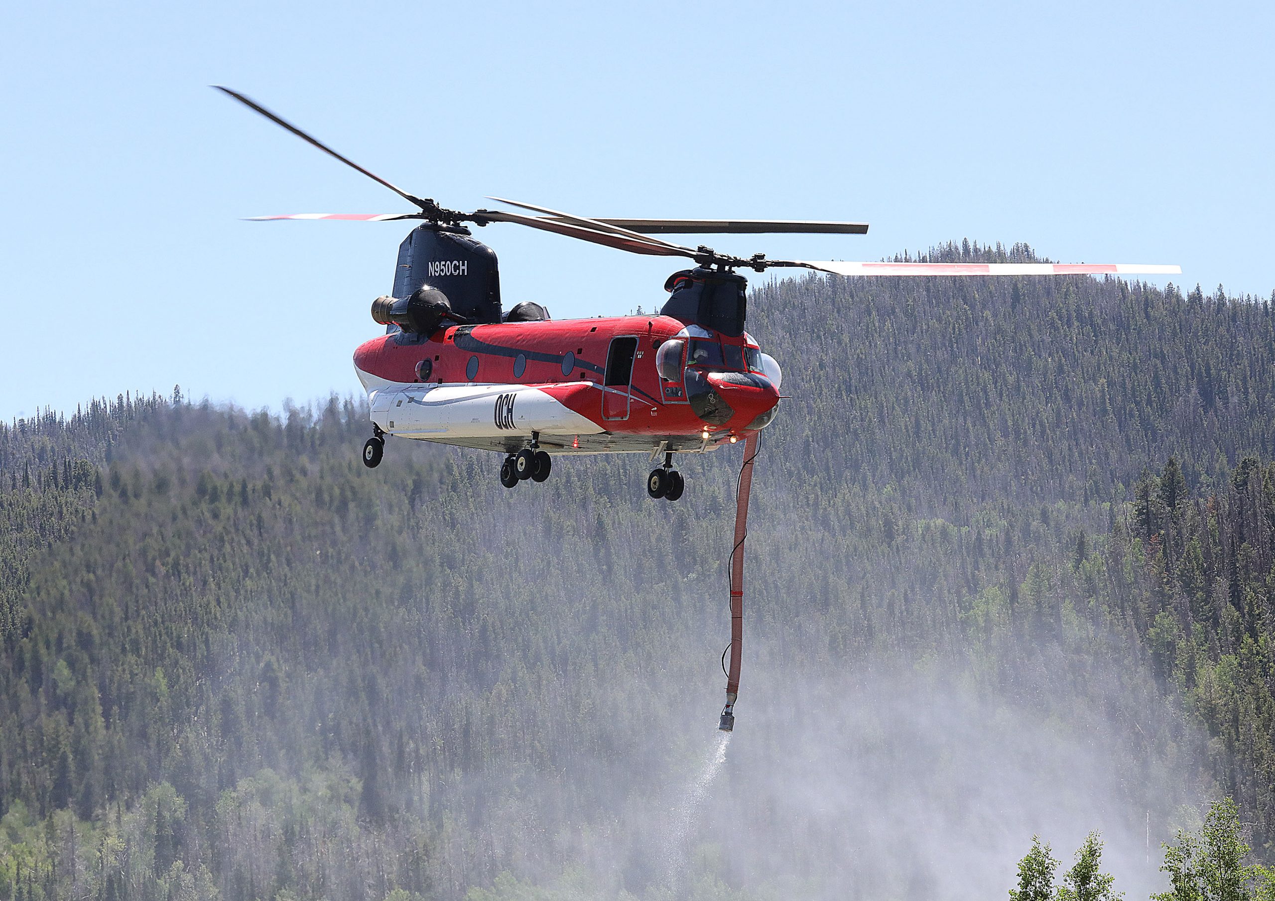 Aerial resource requests to fight Muddy Slide Fire competing with ...