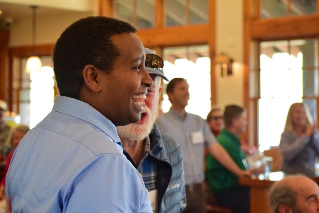 US Rep. Joe Neguse introduces himself to Steamboat Springs, Routt ...