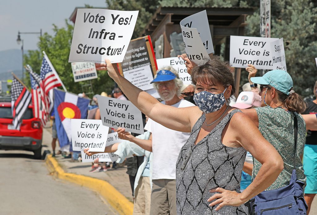 Rallies have different views but same goal of being heard ...