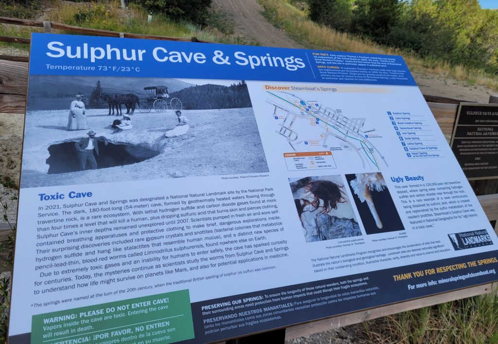 City installs Natural Landmark sign from National Park Service ...