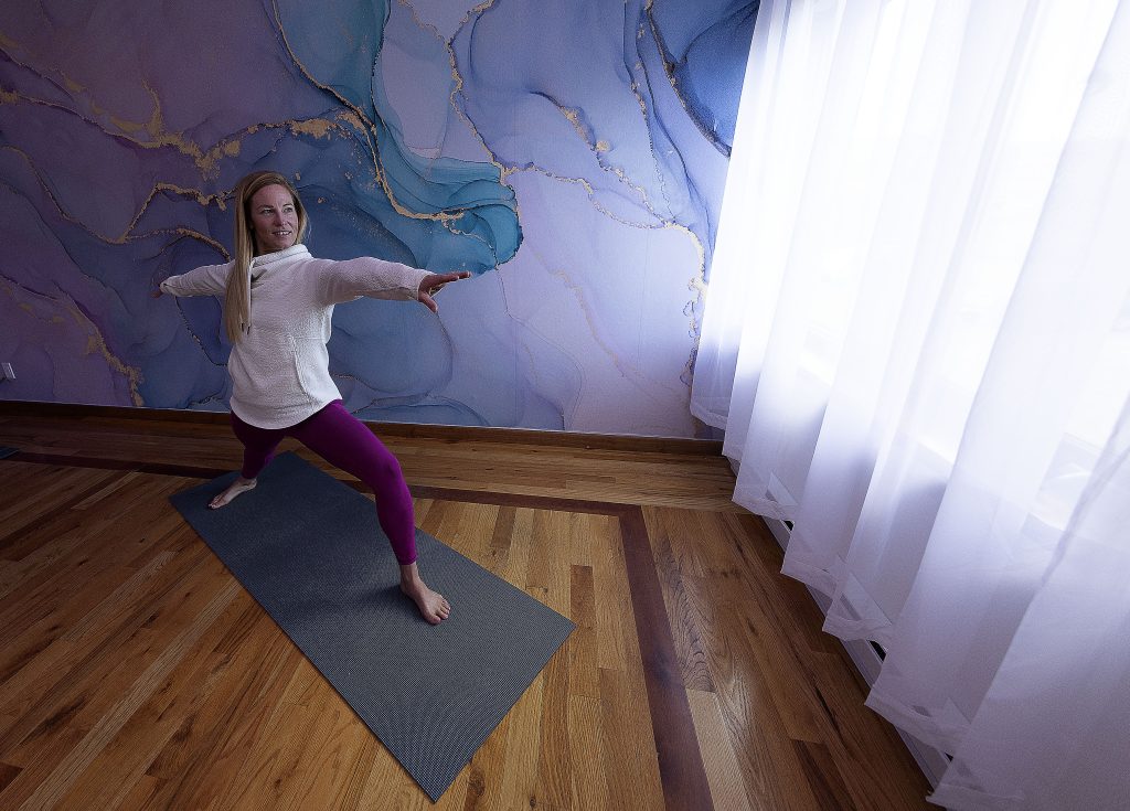 New yoga studio offers safe, calm space where students can slow down ...