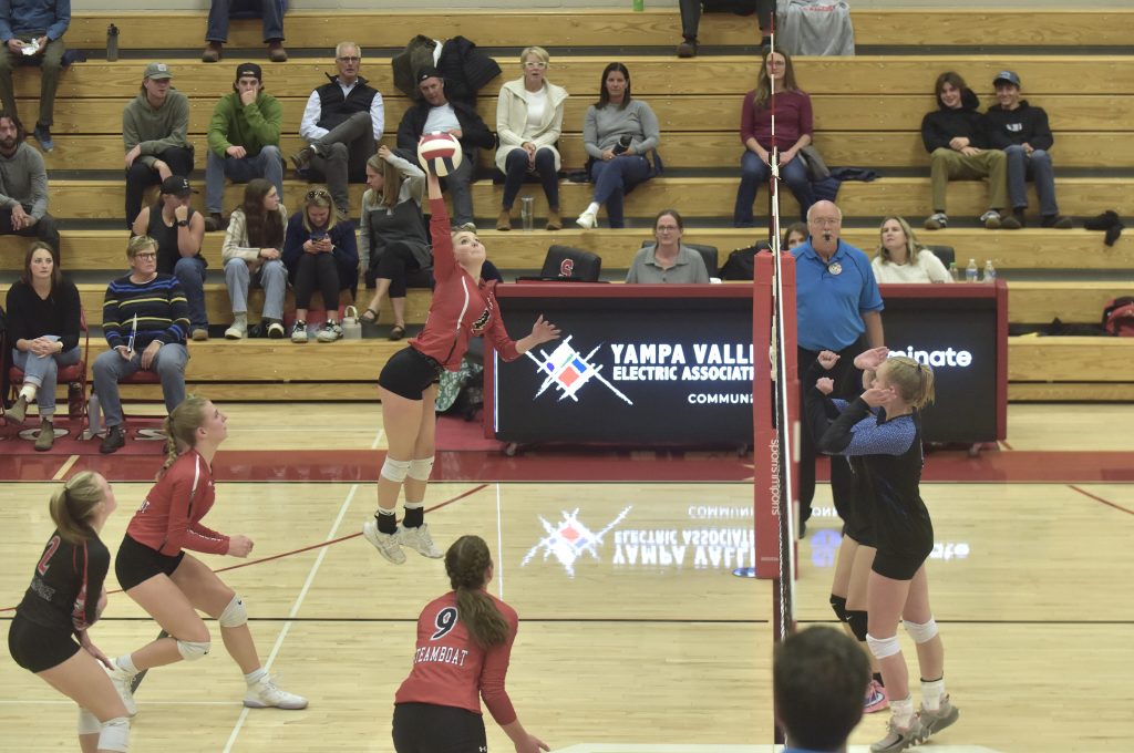 Steamboat volleyball serves up series sweep against Moffat County ...