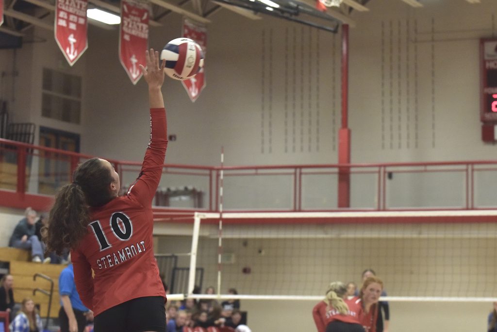 Steamboat volleyball serves up series sweep against Moffat County ...