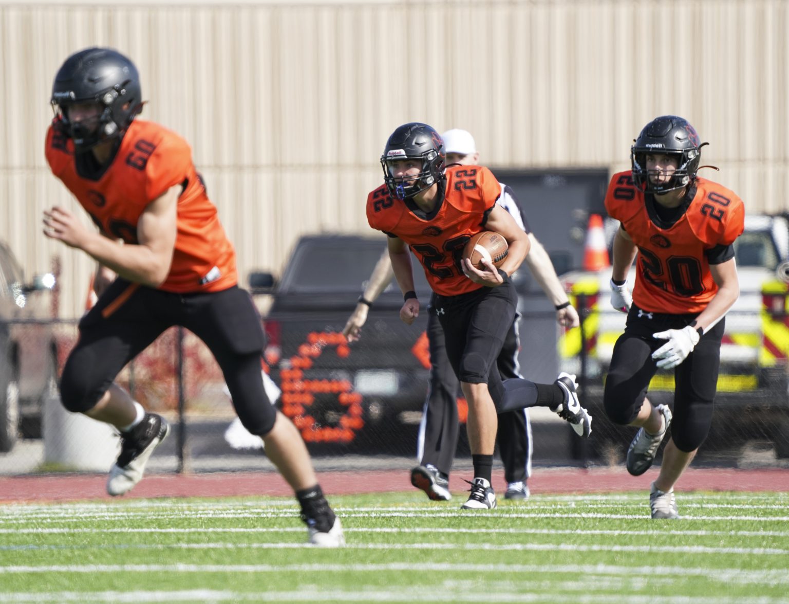 Photos: Hayden football cruises to win after honoring Tiger parents ...