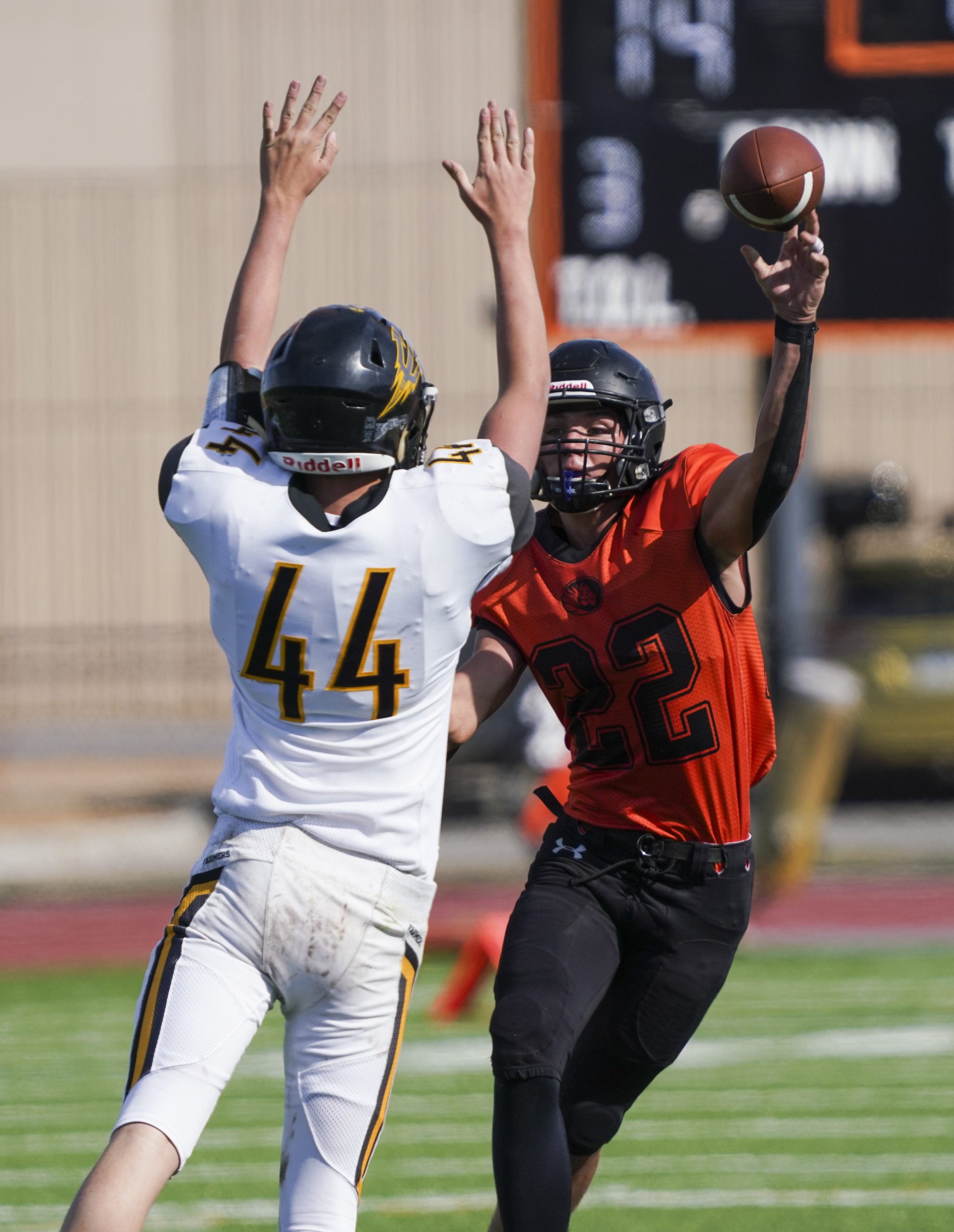 Photos: Hayden football cruises to win after honoring Tiger parents ...