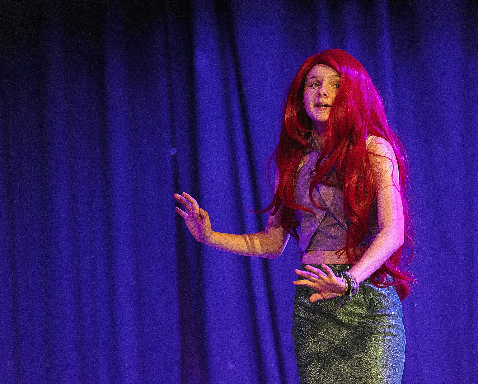 Photos: ‘The Little Mermaid Jr.’ splashes onto the stage for this year ...