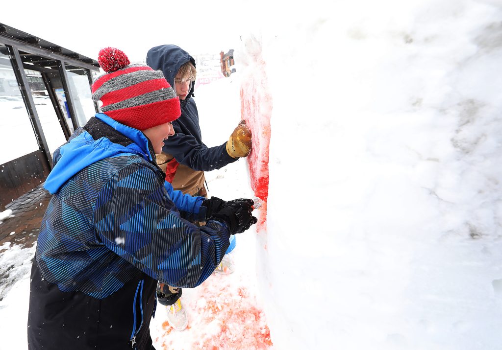 Photos: Sculptures take shape as Steamboat Springs Winter Carnival ...