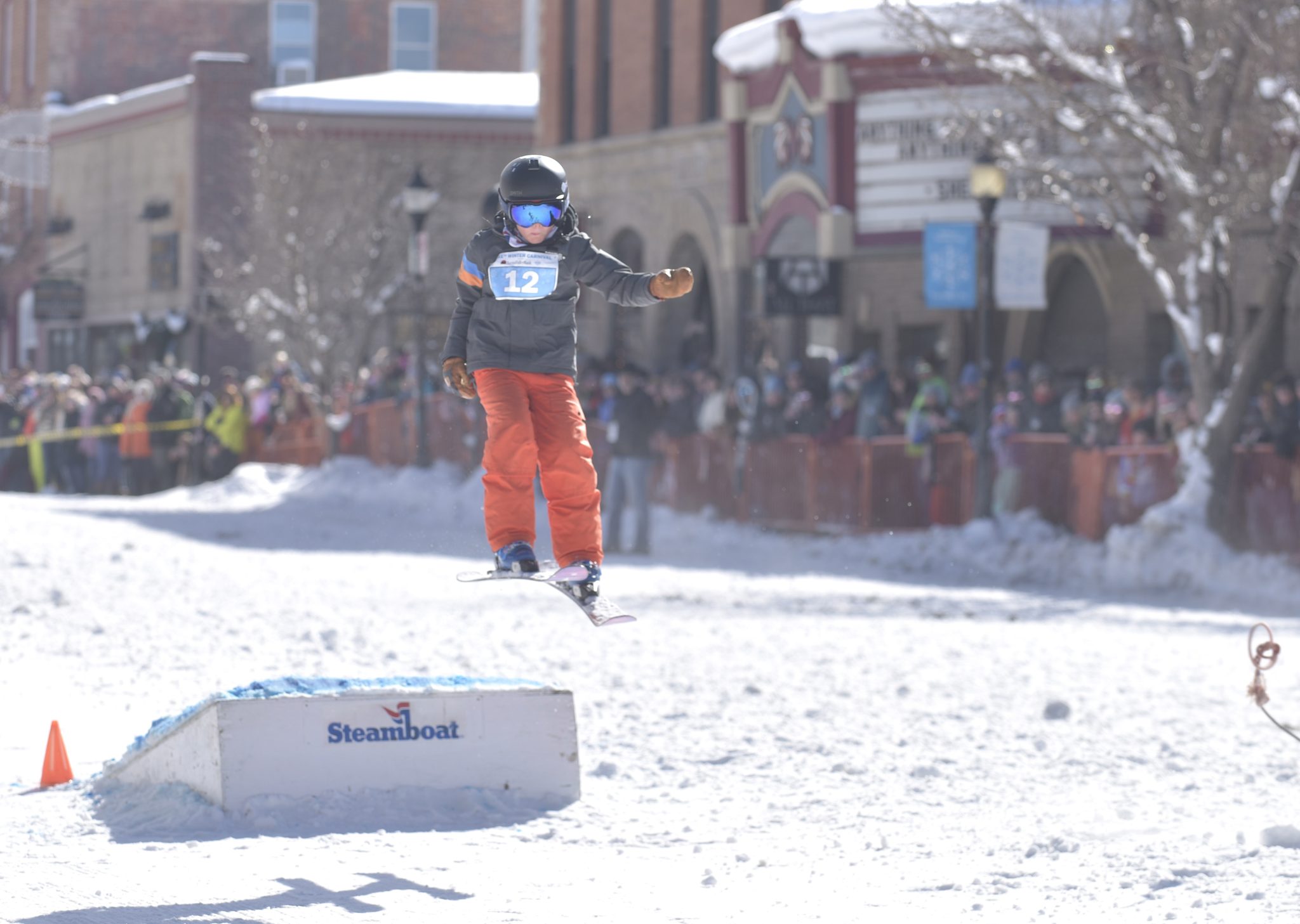 Shovel race, donkey jump excite crowd at Winter Carnival street events ...