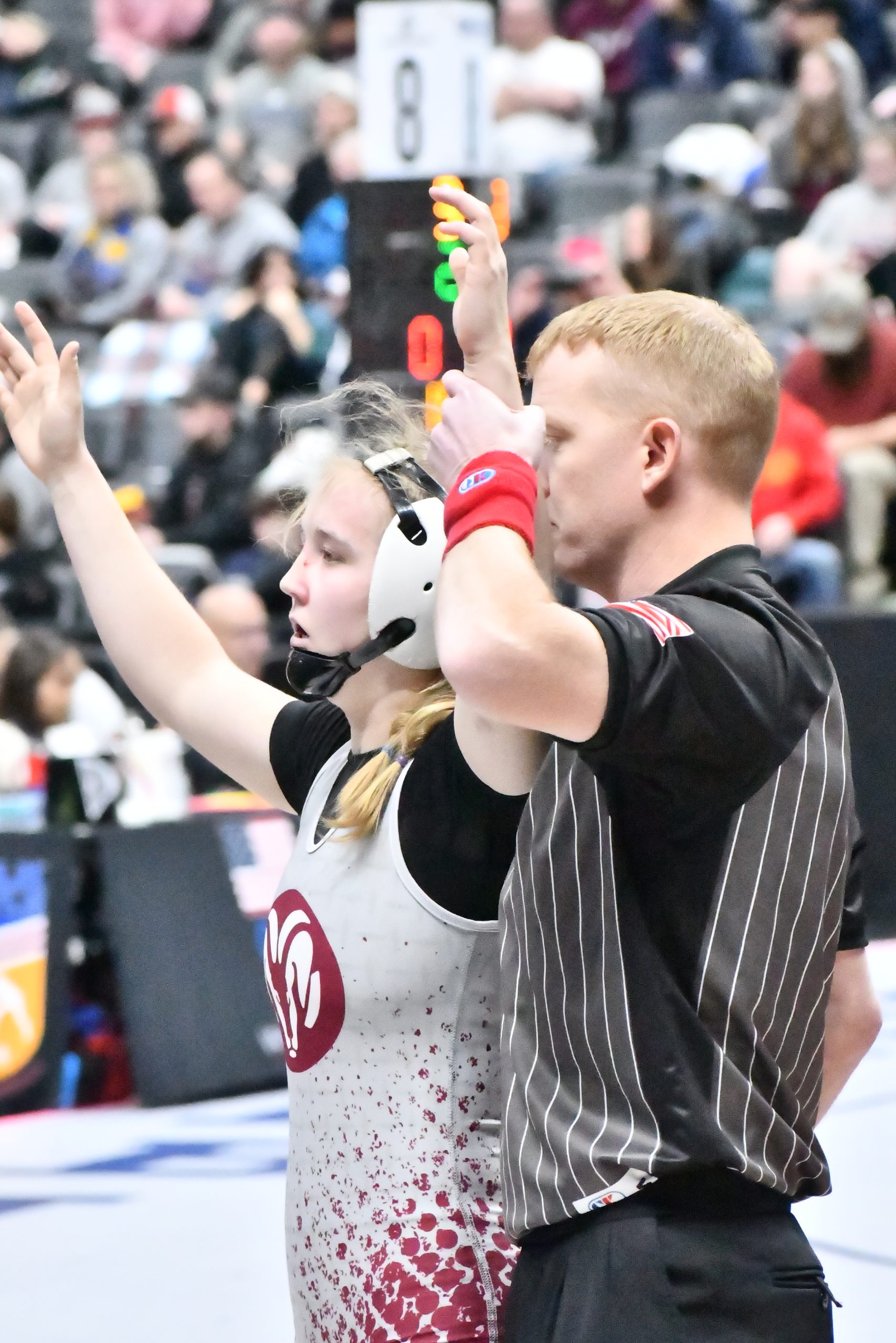 Soroco senior Larhae Whaley earns lone state wrestling podium for Routt ...