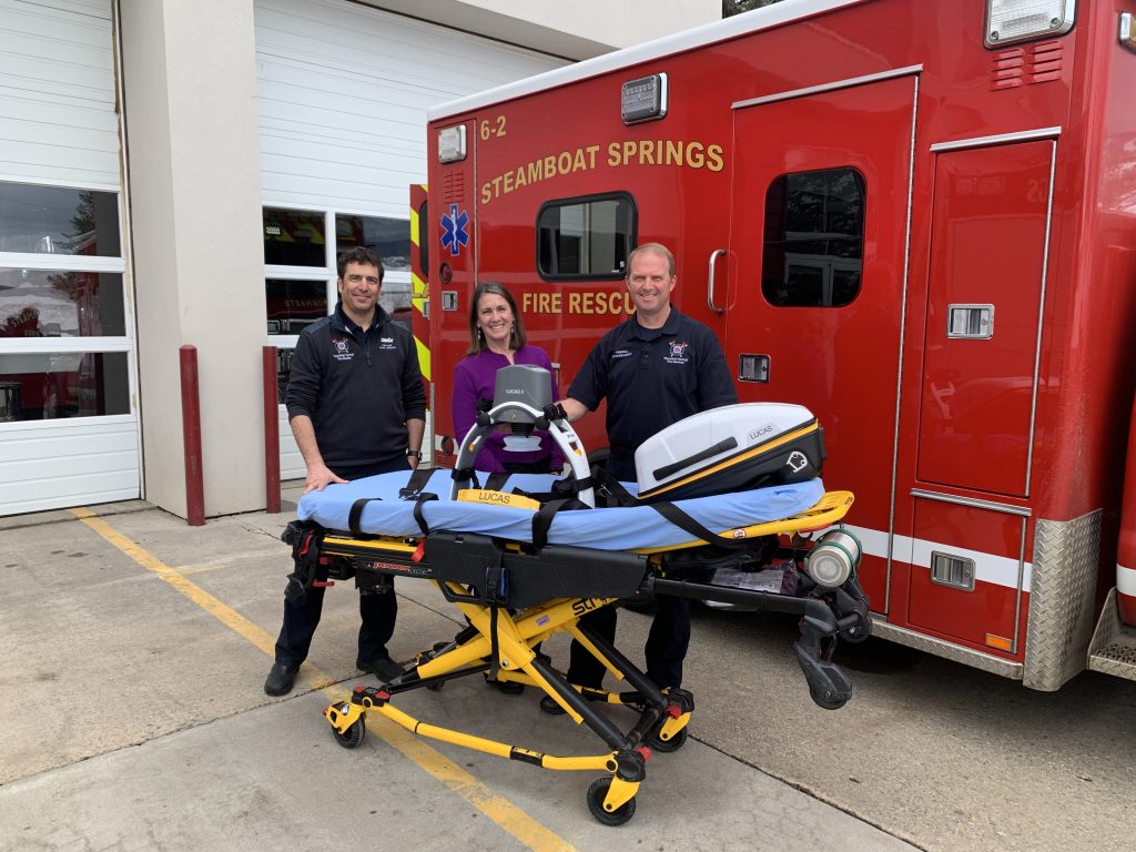 New automated CPR units obtained through state & local grants ...