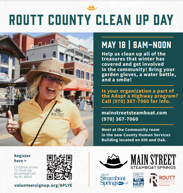 200 volunteers needed for Routt County Clean Up Day on May 18 ...