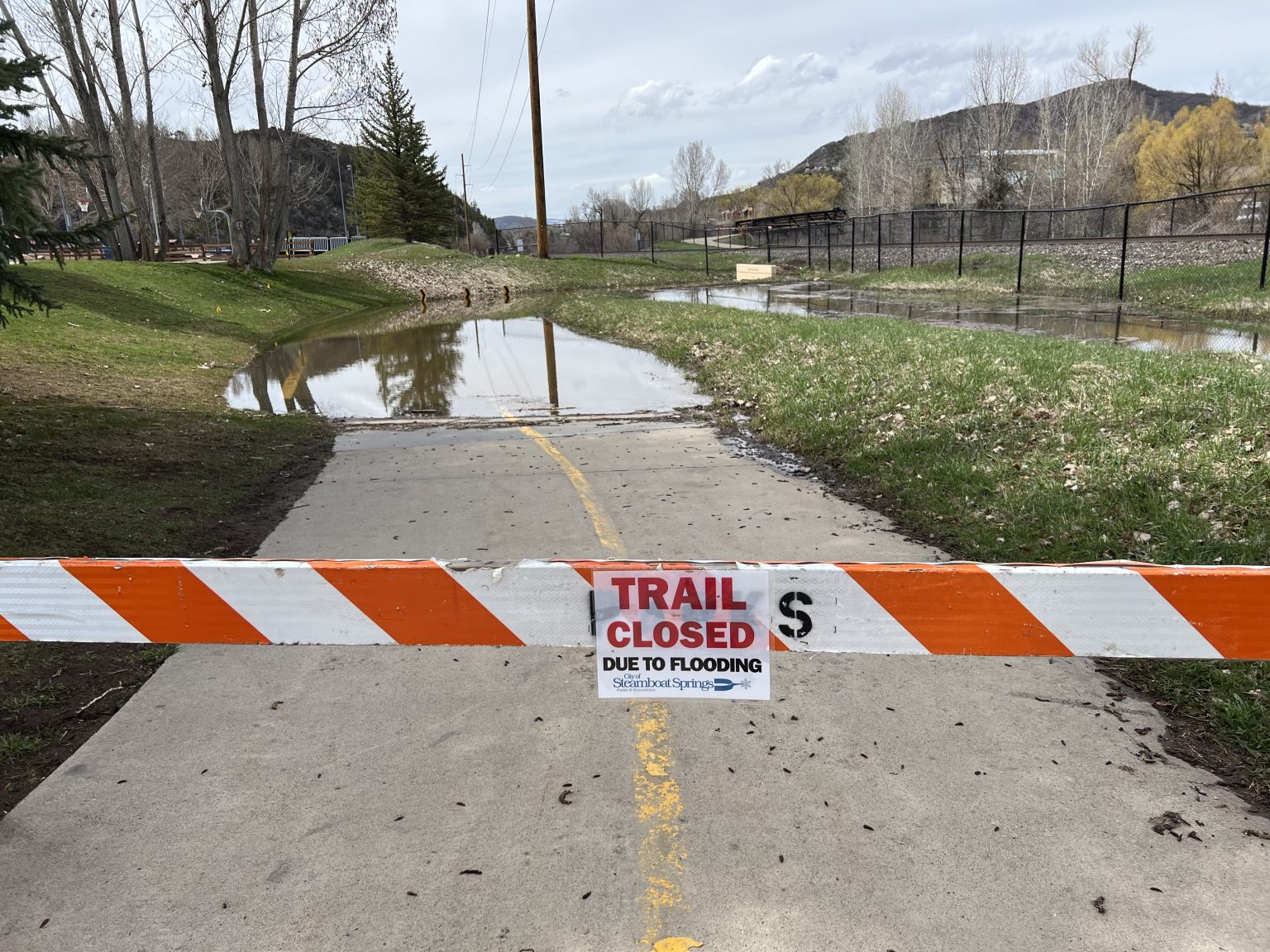 More flooding closures expected along Yampa River Core Trail ...