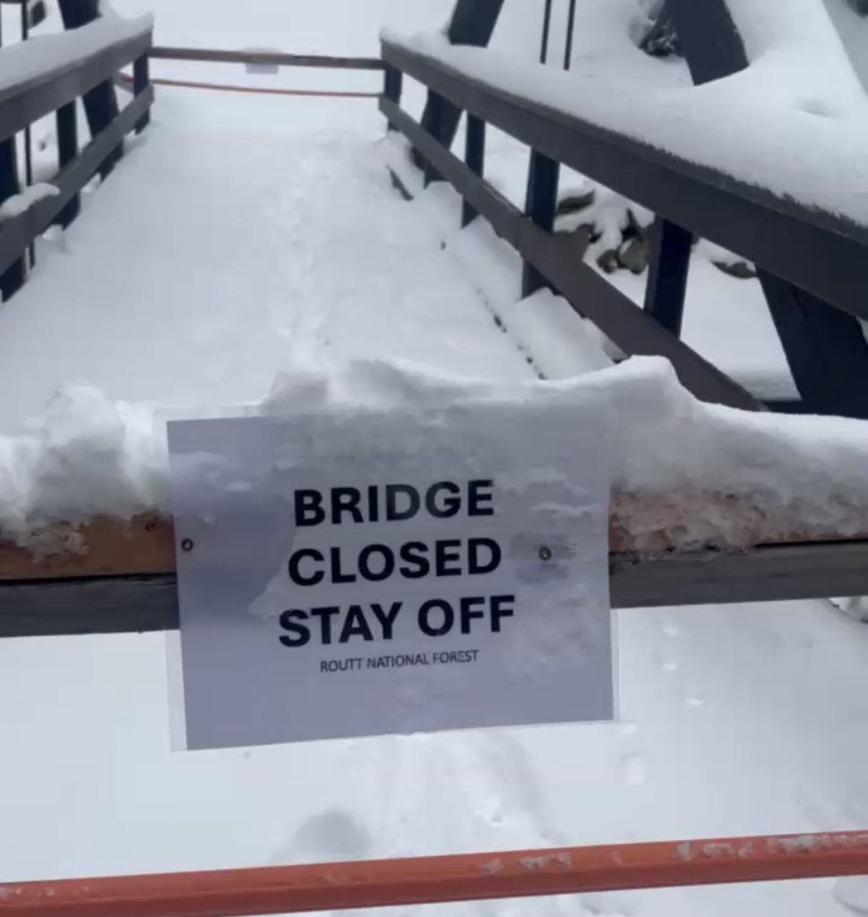 Fish Creek Falls bridge closed through July 1 | SteamboatToday.com