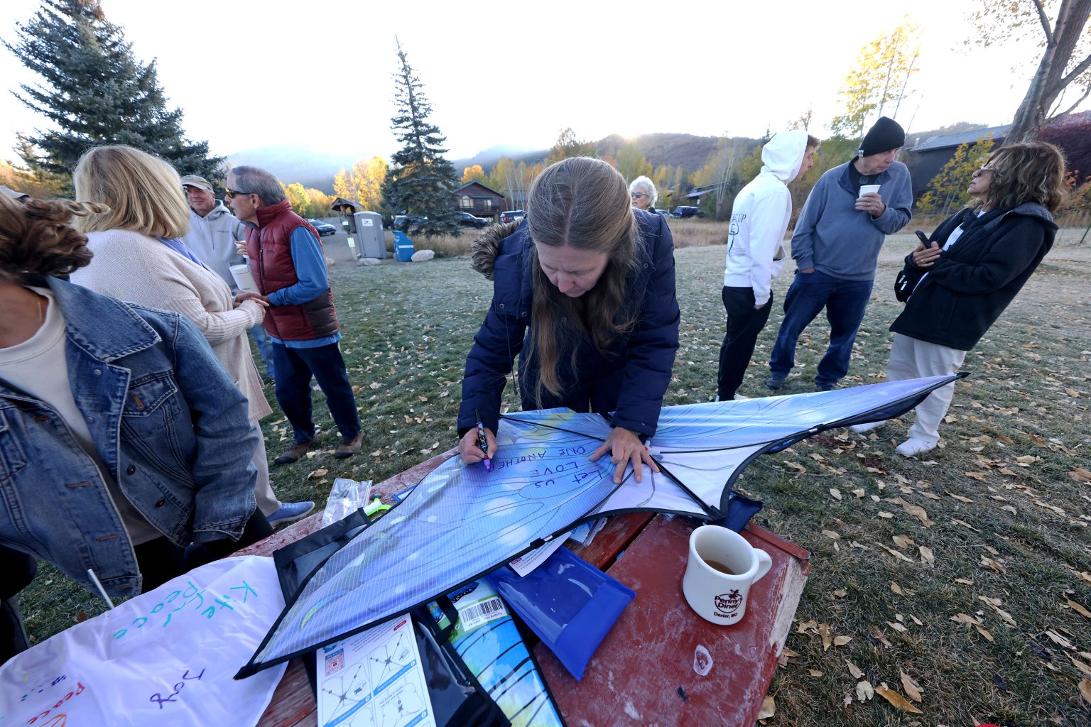 Kites for Peace remembers victims of Oct. 7 attack on Israel while ...