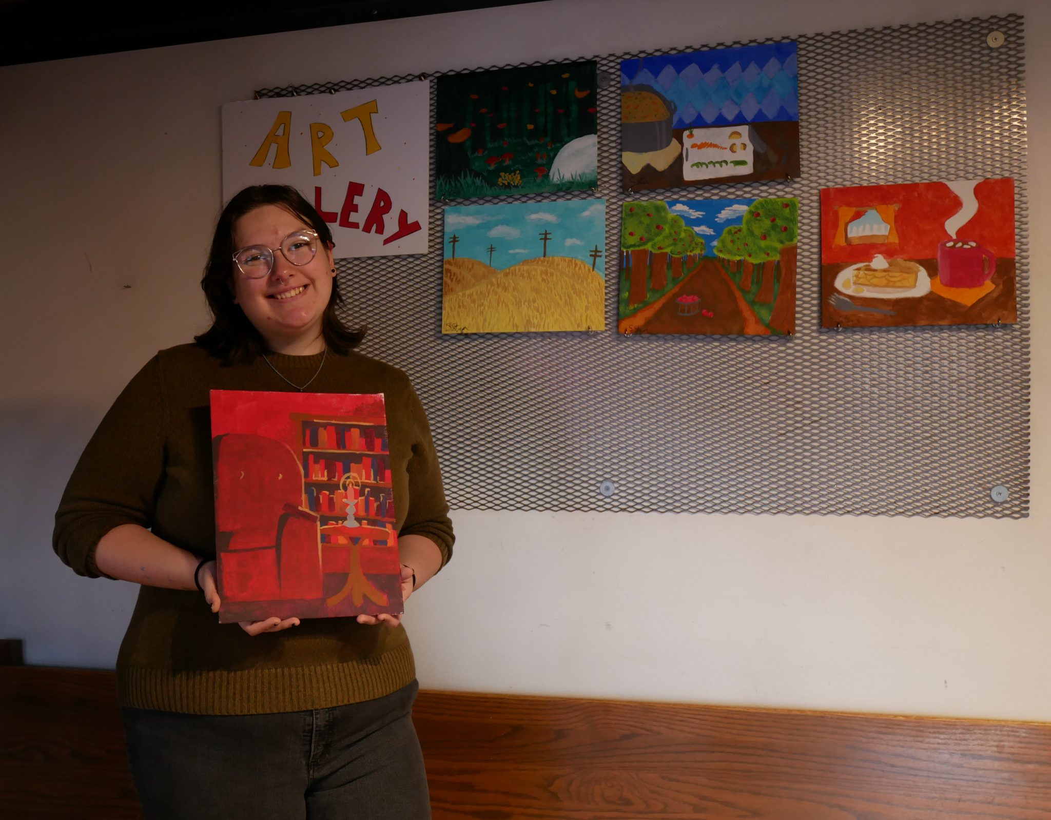 ‘Into the realm of autumn and earth’ — Hayden art student presents ...