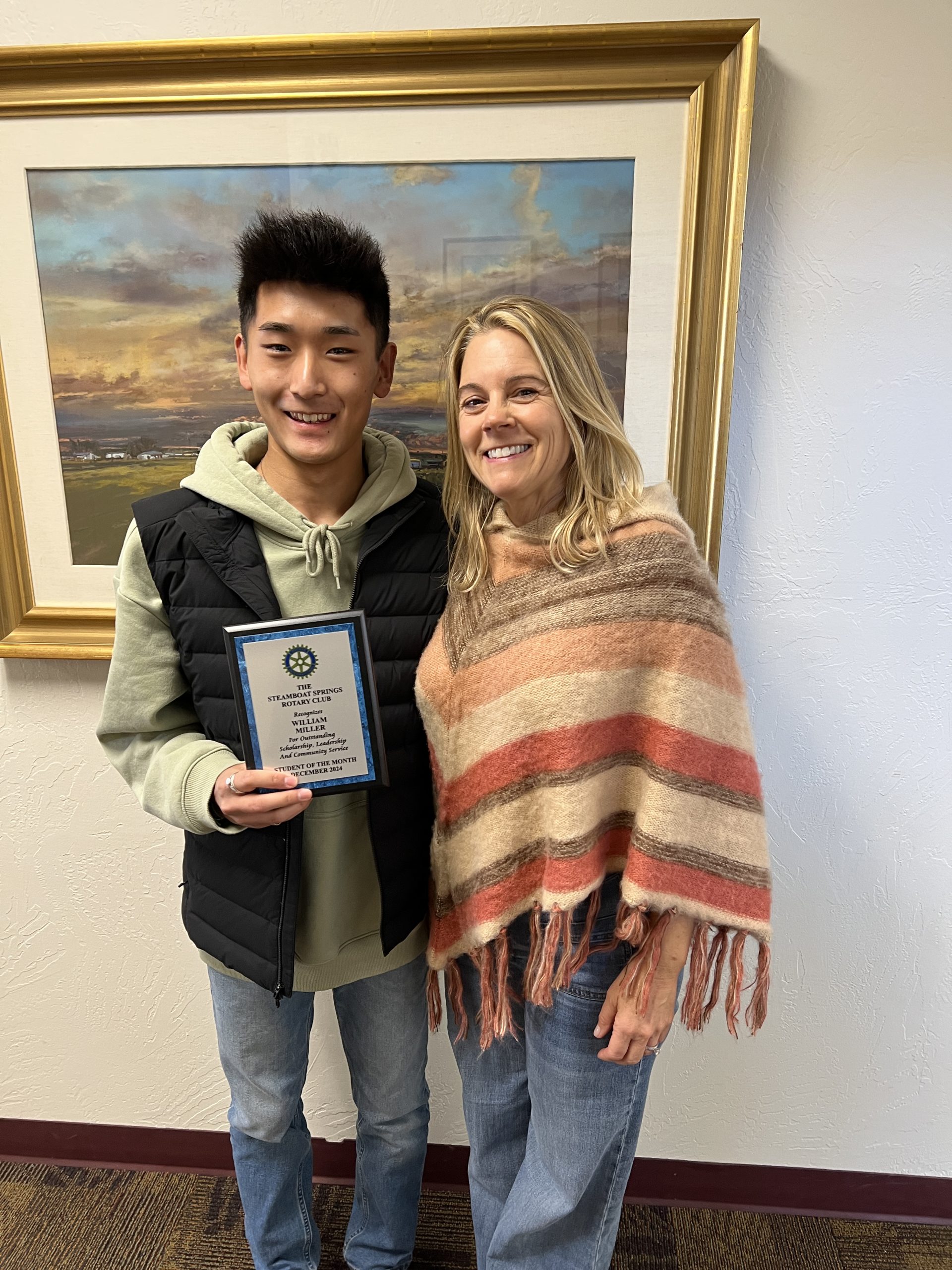 Liam Miller selected as Steamboat Springs Rotary Club’s Student of the Month for December ...