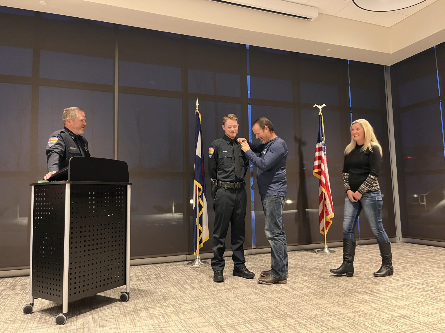 Steamboat Springs Police Department celebrates new officers, promotions ...