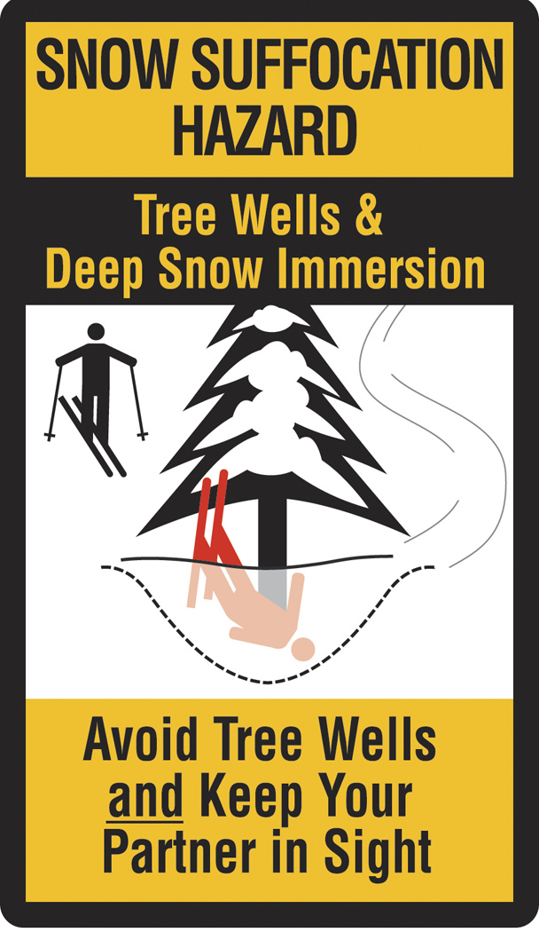 Safety advice to avoid, mitigate tree well and deep snow immersion ...