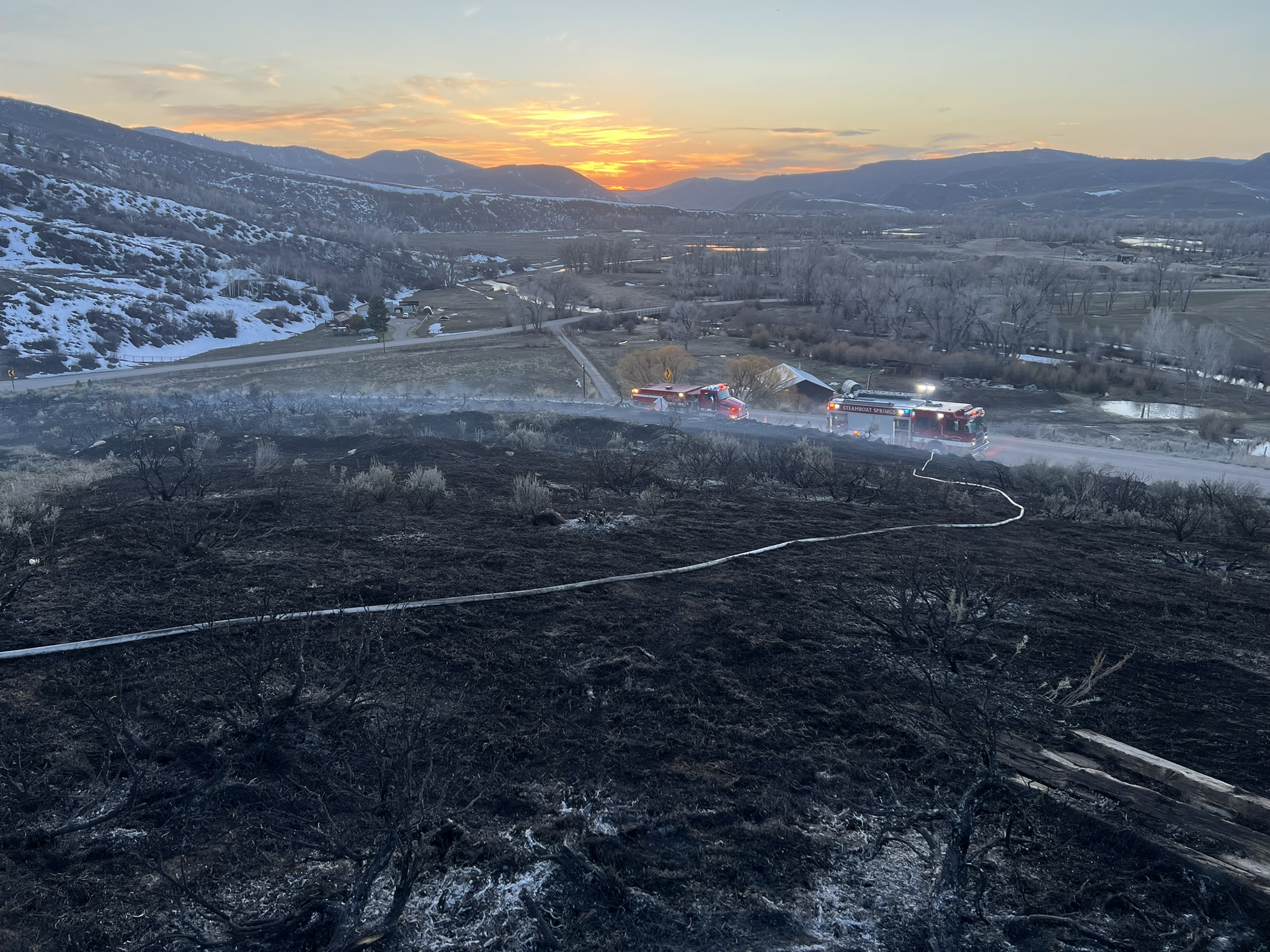 Steamboat Springs Fire Rescue controls wildfire south of Milner ...