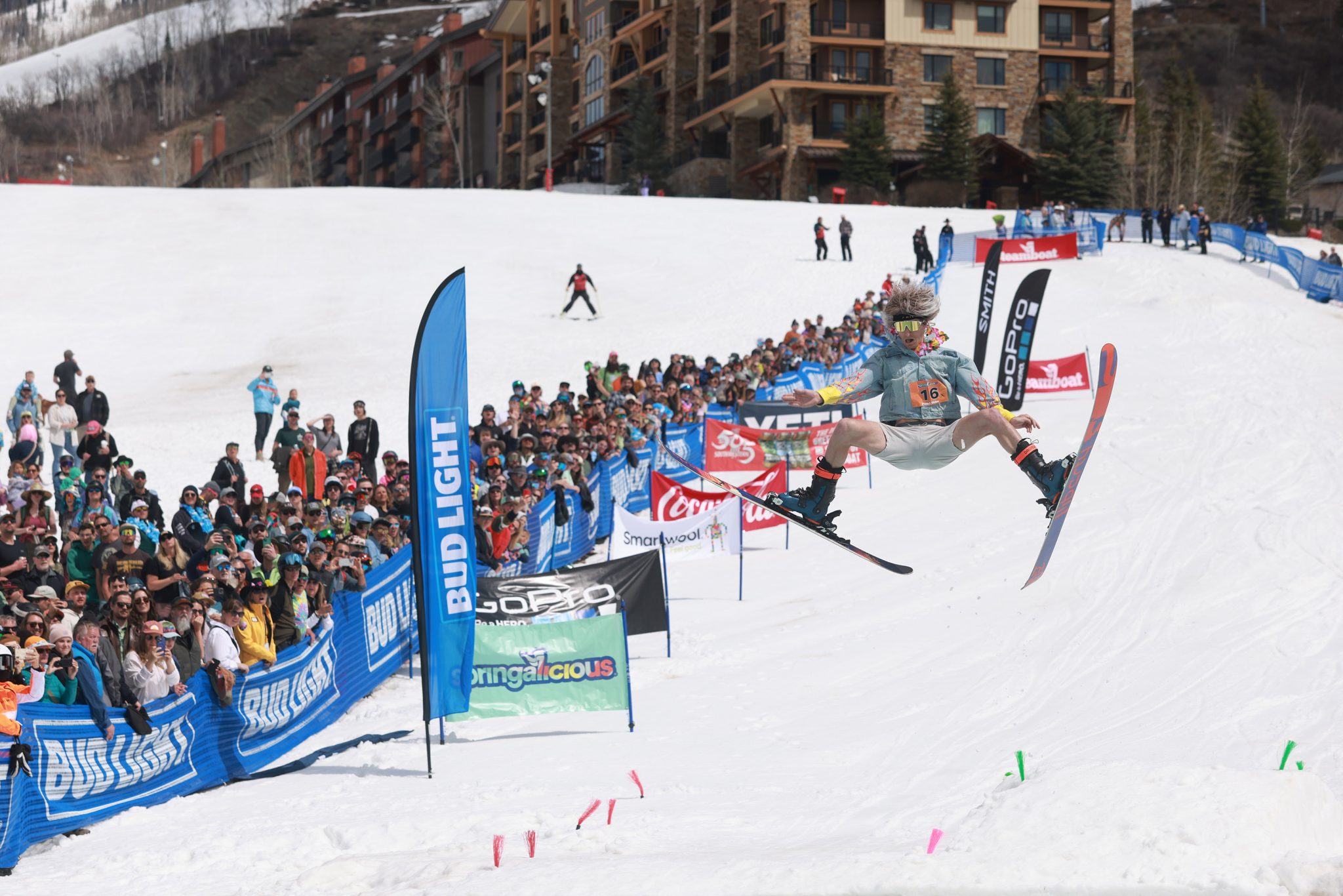 Photos: Skiers, riders make Springalicious Splash as 2024-25 season ...