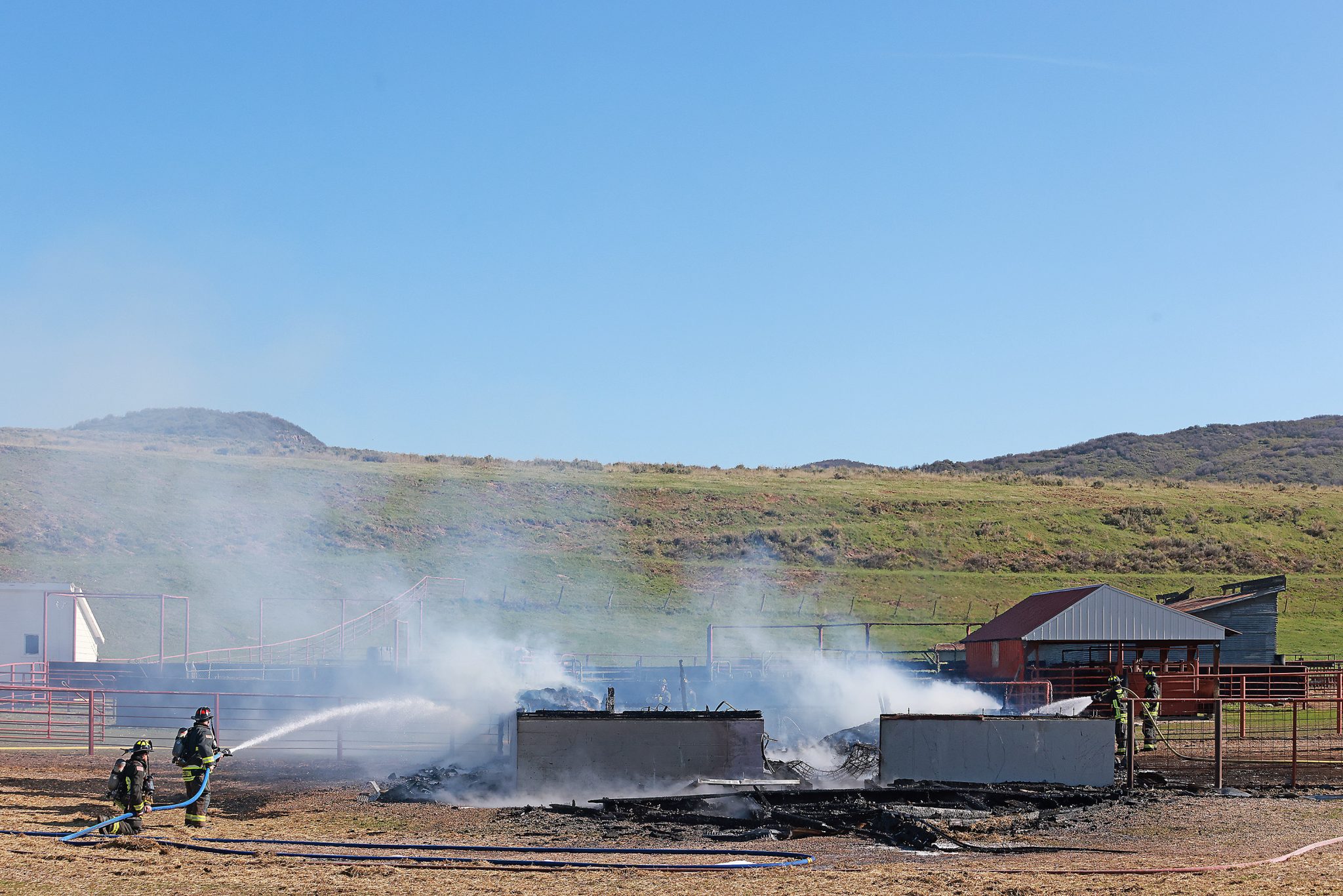 Steamboat firefighters respond to early-morning blaze that destroyed ...
