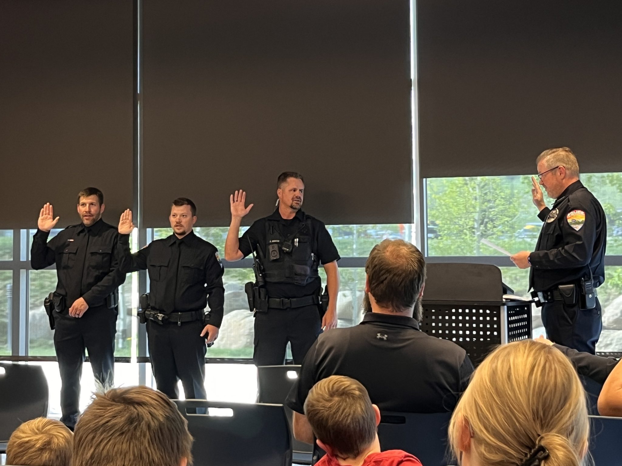 Local law enforcement agencies honor officers and deputies during ...