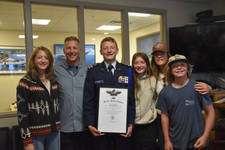 Local high school graduate and Civil Air Patrol cadet receives prestigious Eaker Award ...