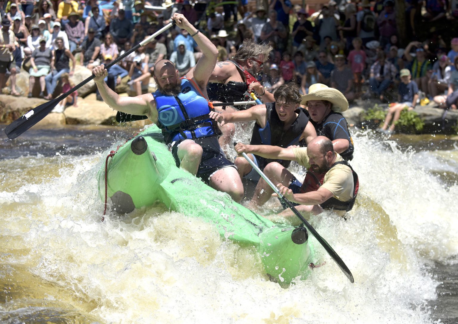 Not for the faint of heart, Yampa River Festival raft rodeo makes a ...