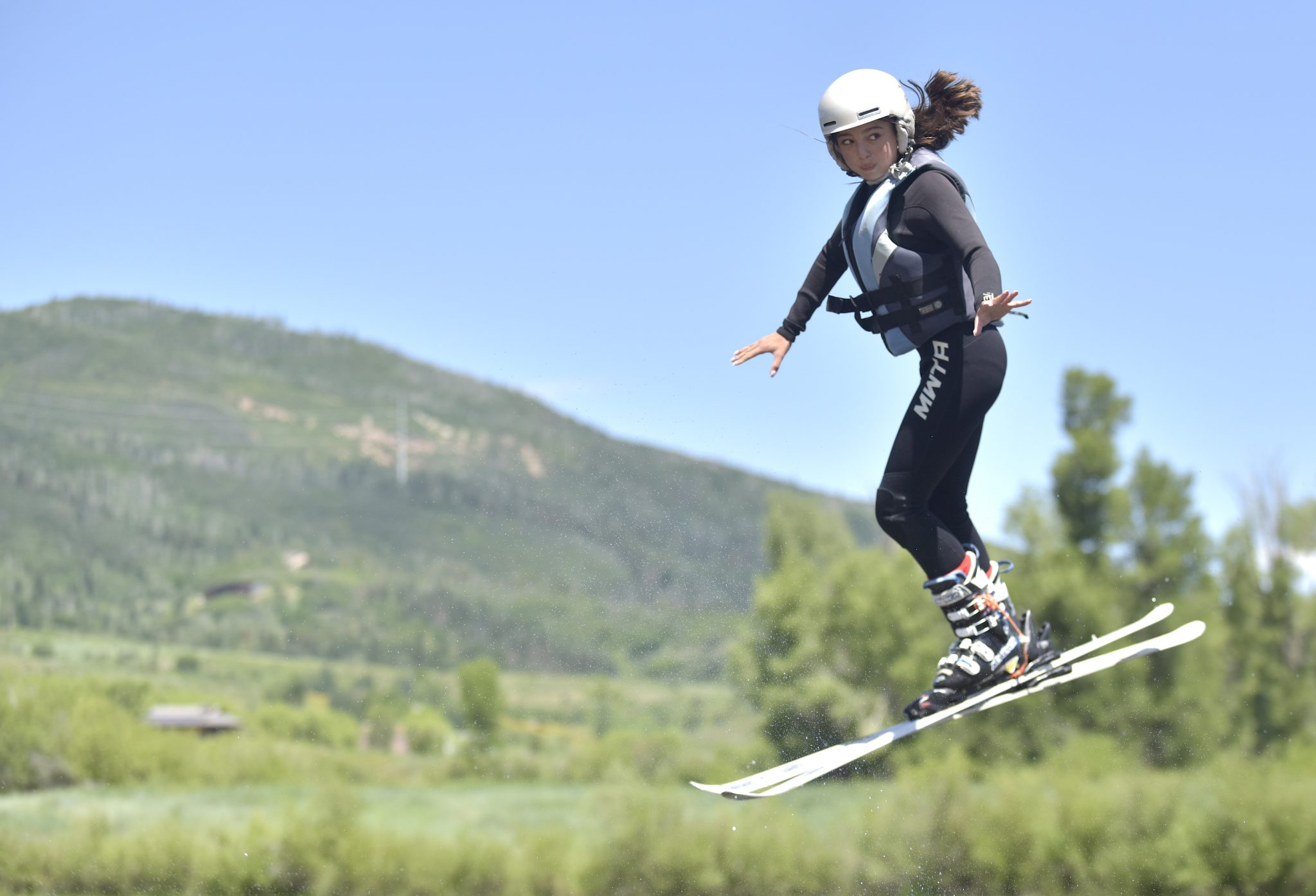 U.S. Moguls Team skier returns home for a week of training the next ...