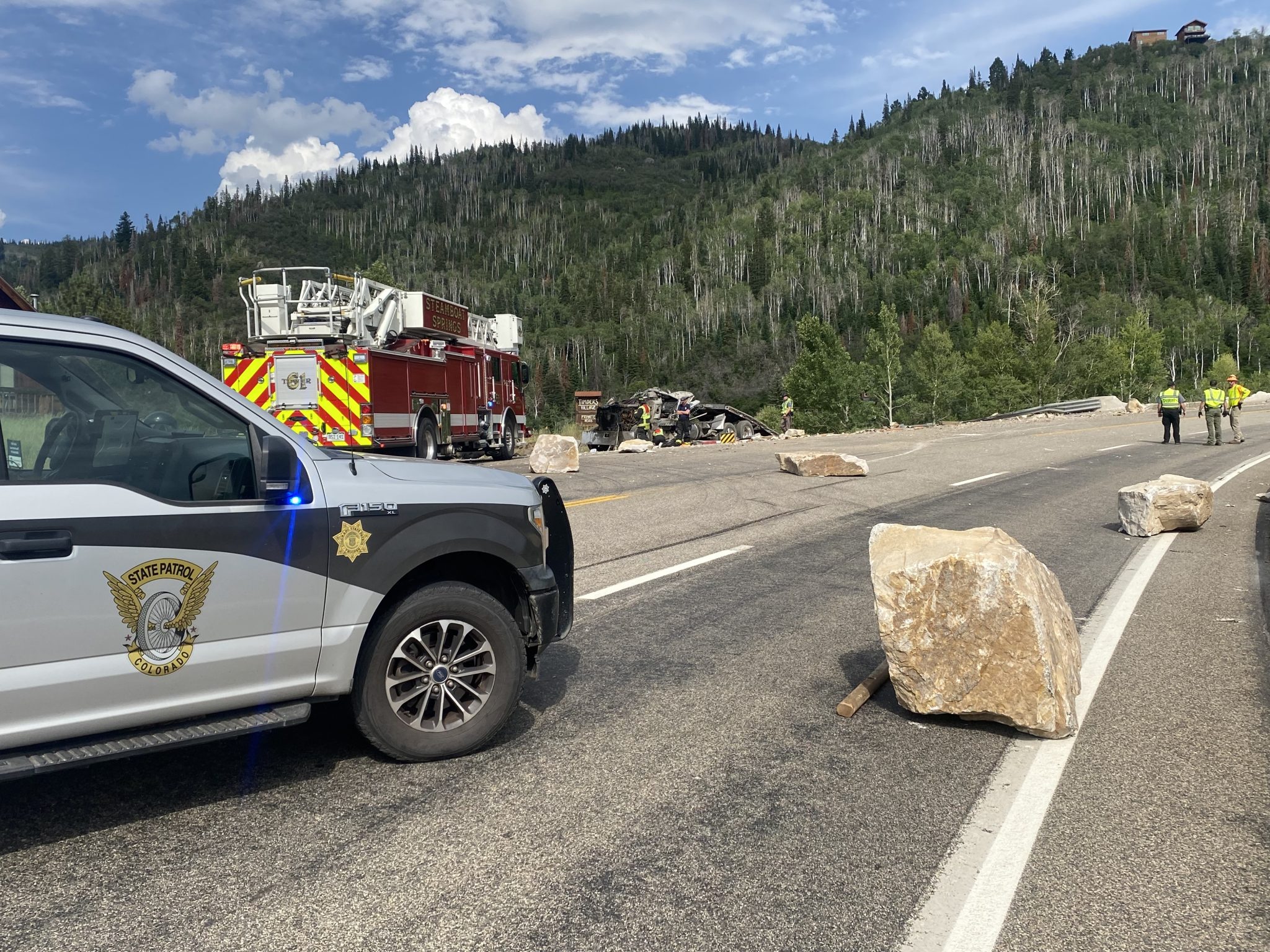 Semi-truck crash briefly closes Rabbit Ears Pass | SteamboatToday.com