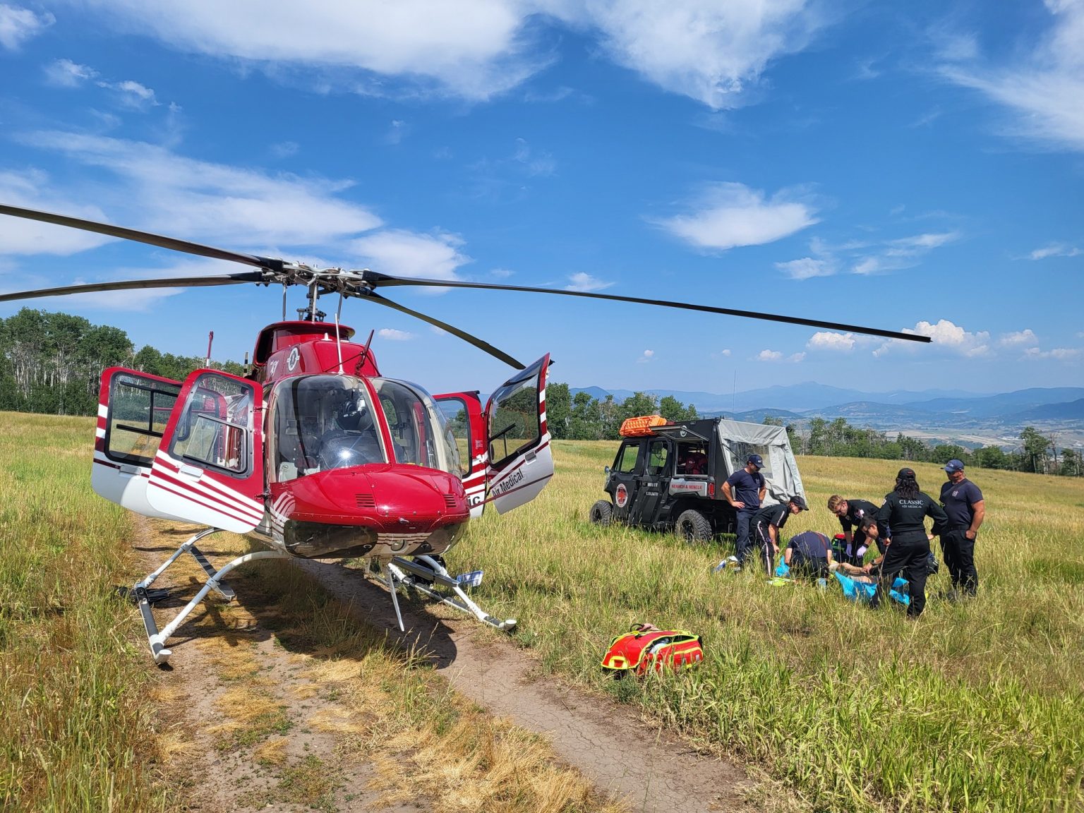 Routt County Search and Rescue, Steamboat firefighters call in medical helicopter for bee-sting ...